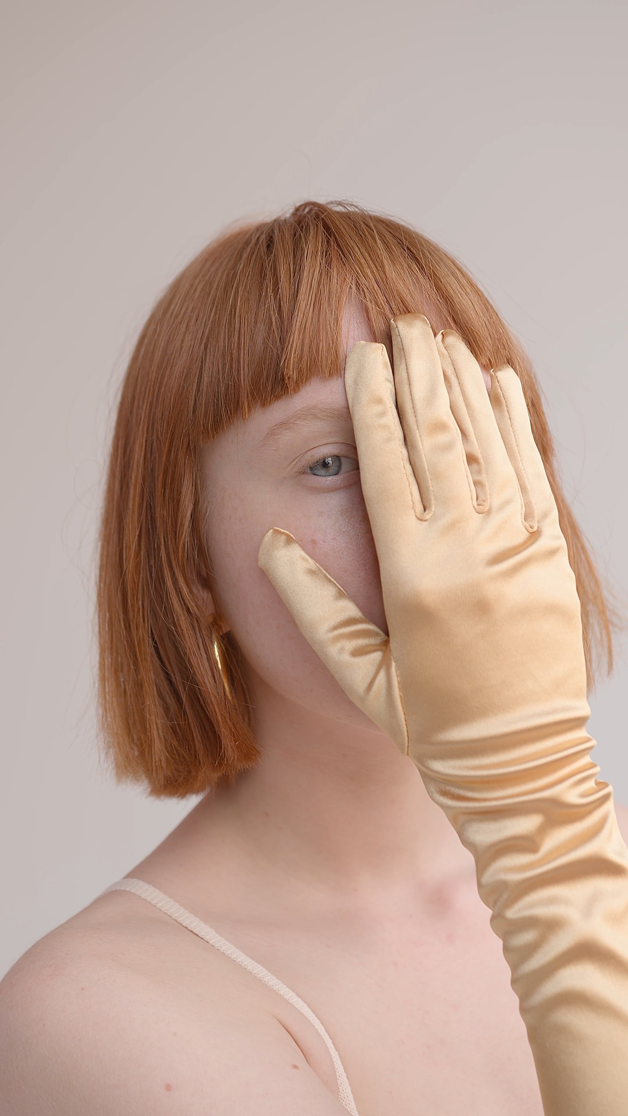 Woman Putting Her Hands on Her Face · Free Stock Video