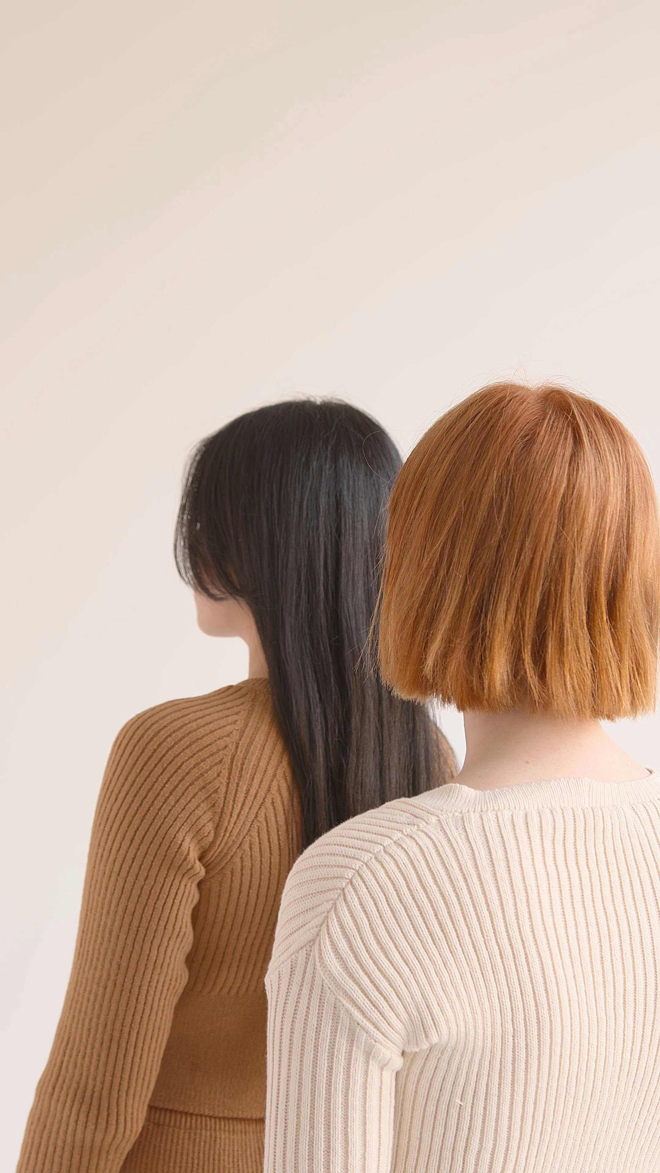 Women Looking Sideways · Free Stock Video