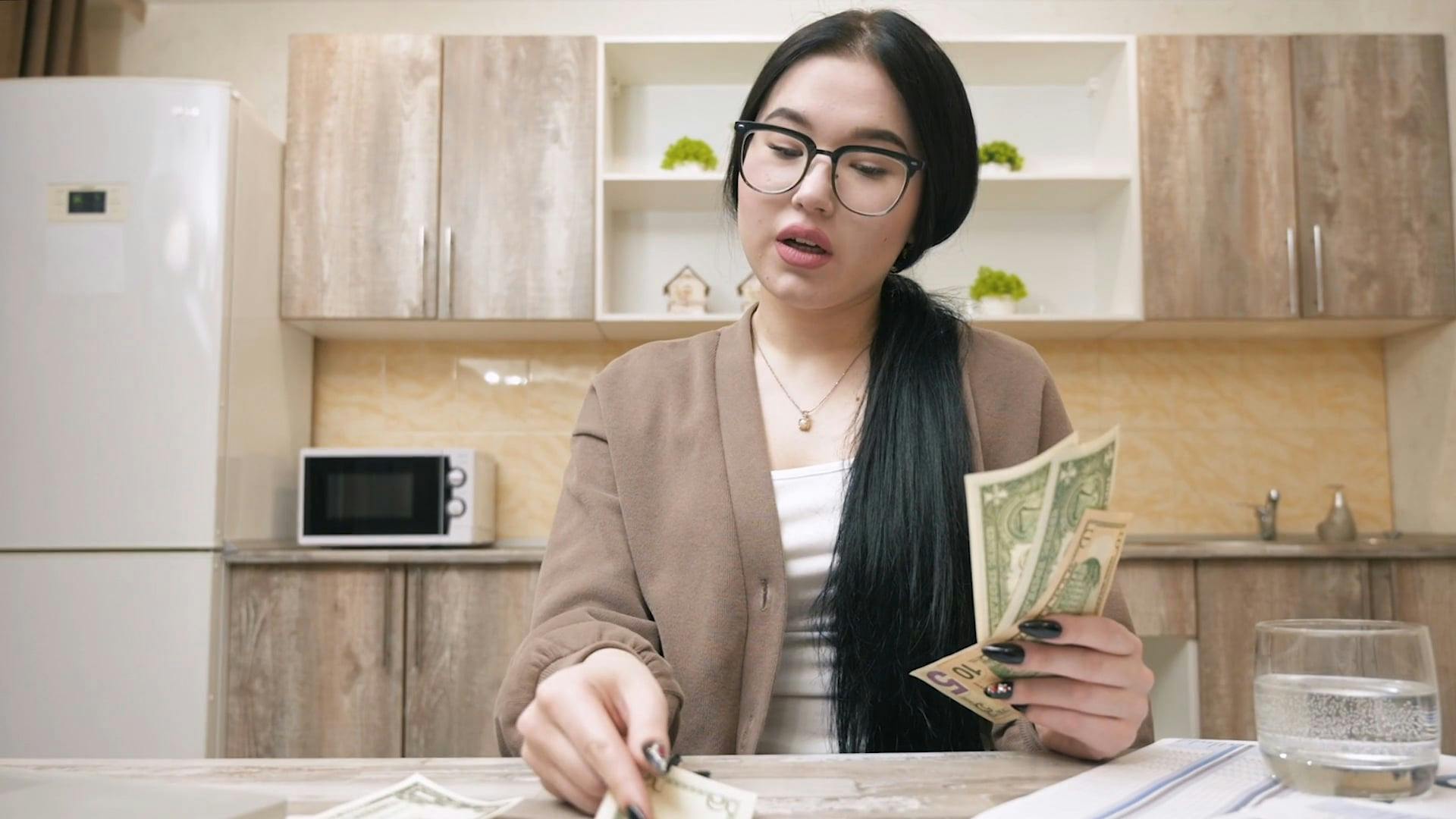 Woman Counting Money Free Stock Video Footage, Royalty-Free 4K & HD ...