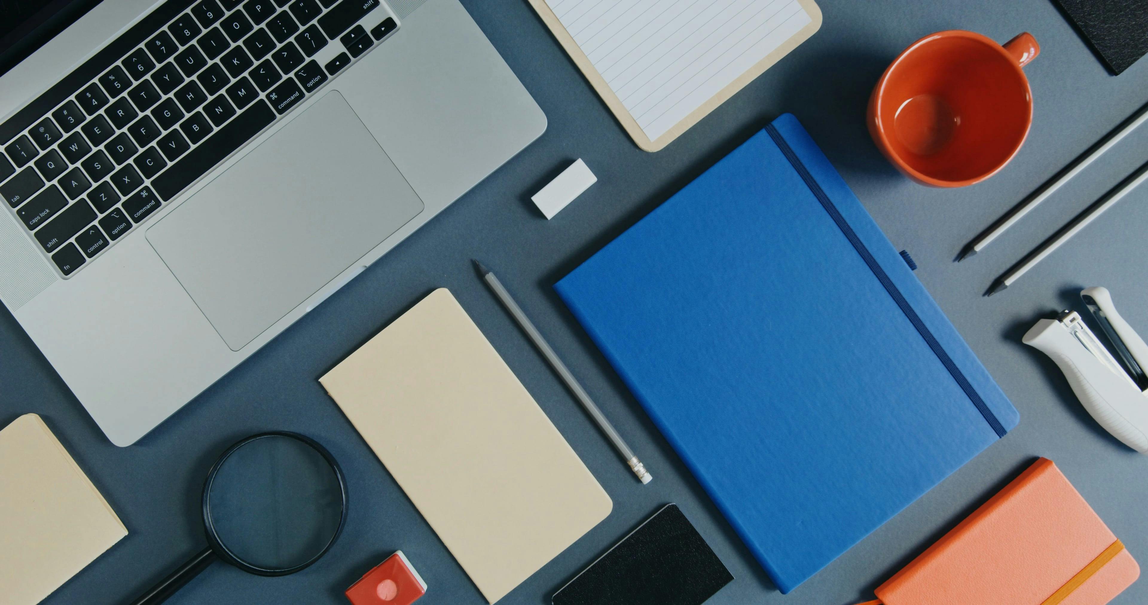 Flatlay Video of Personal Stationery · Free Stock Video