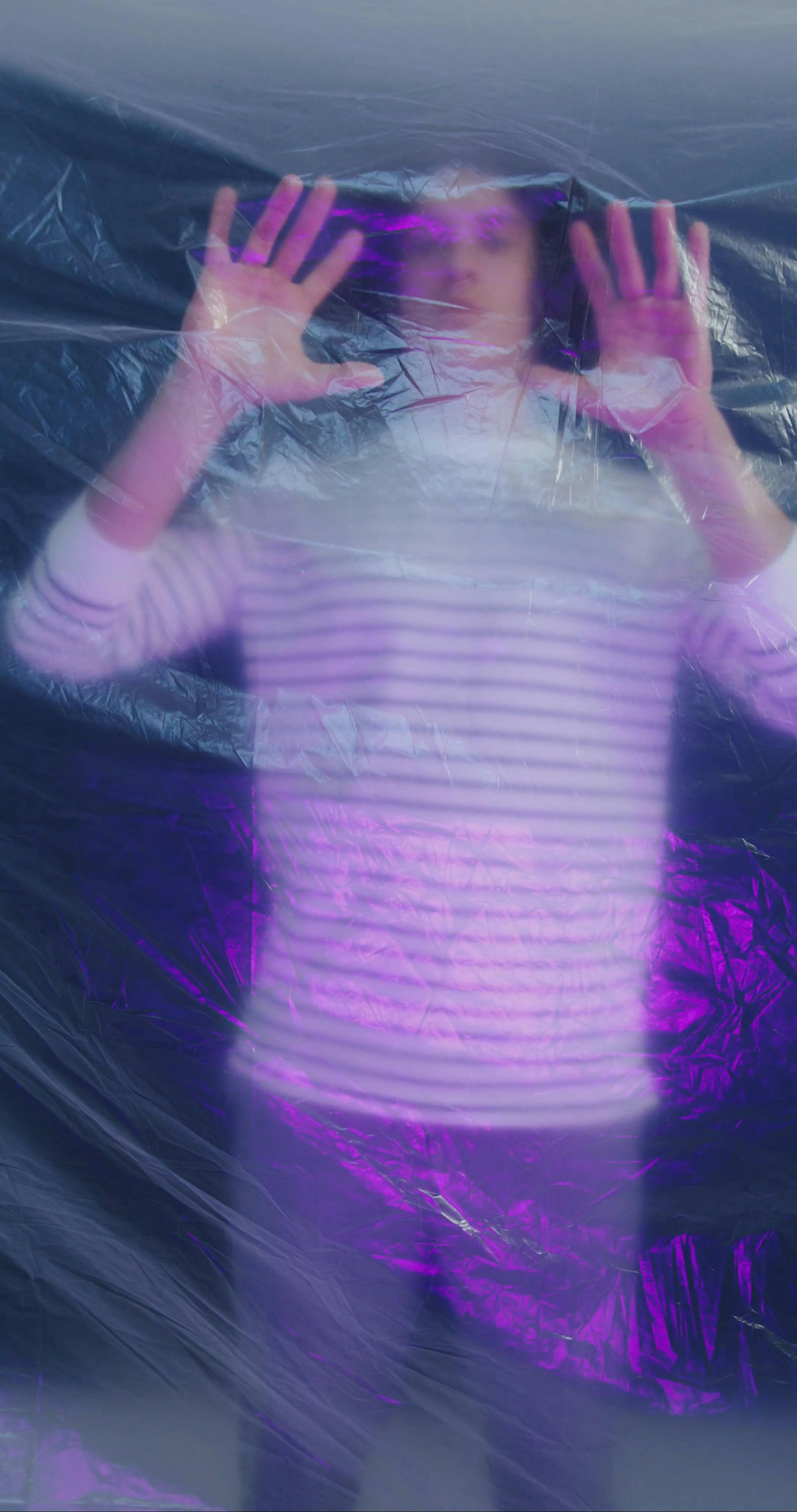 A Male Model Tearing a Plastic Wrap Free Stock Video Footage, Royalty ...