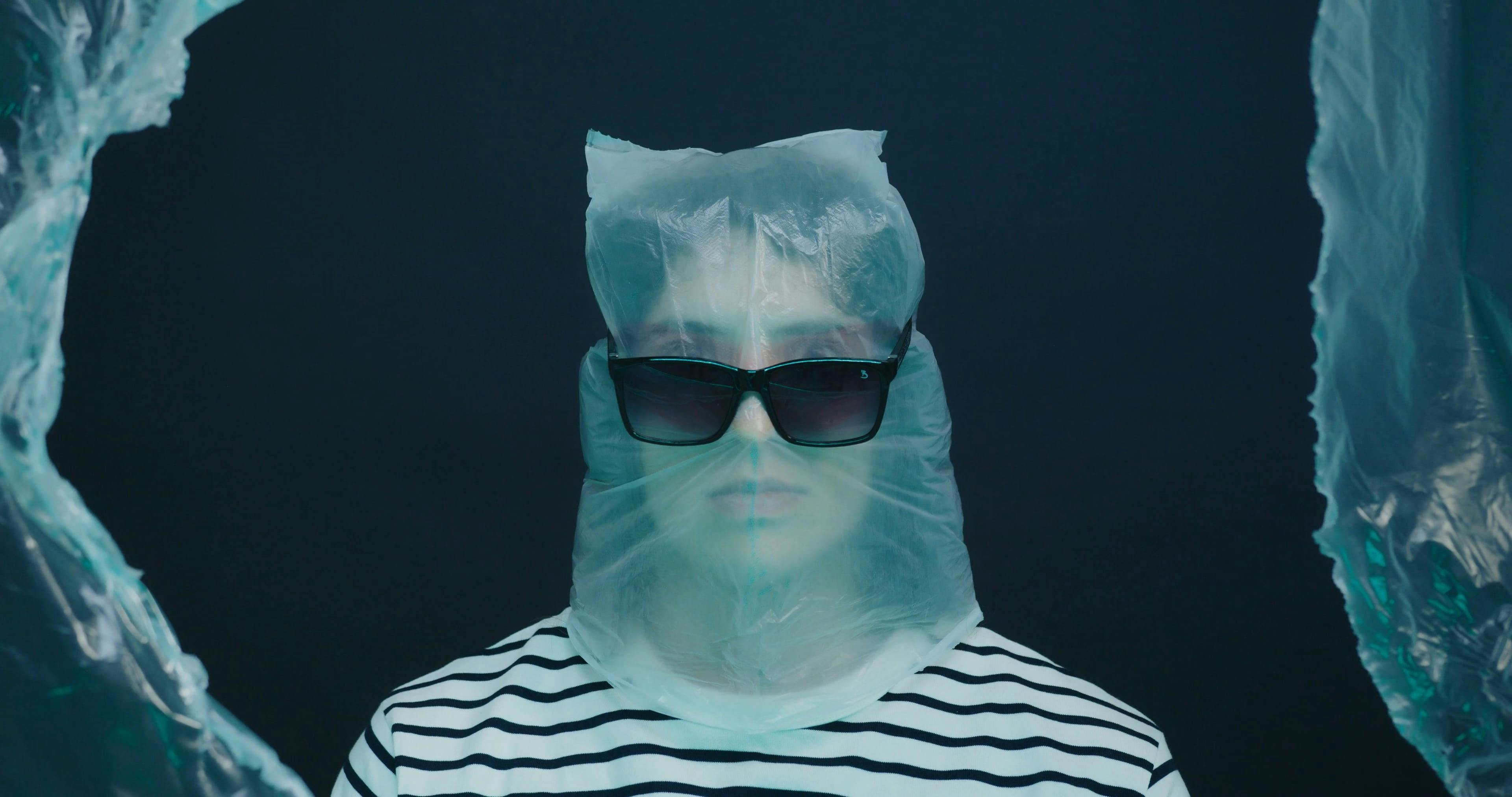 A Man Breathing Inside a Plastic Bag Free Stock Video Footage, Royalty ...