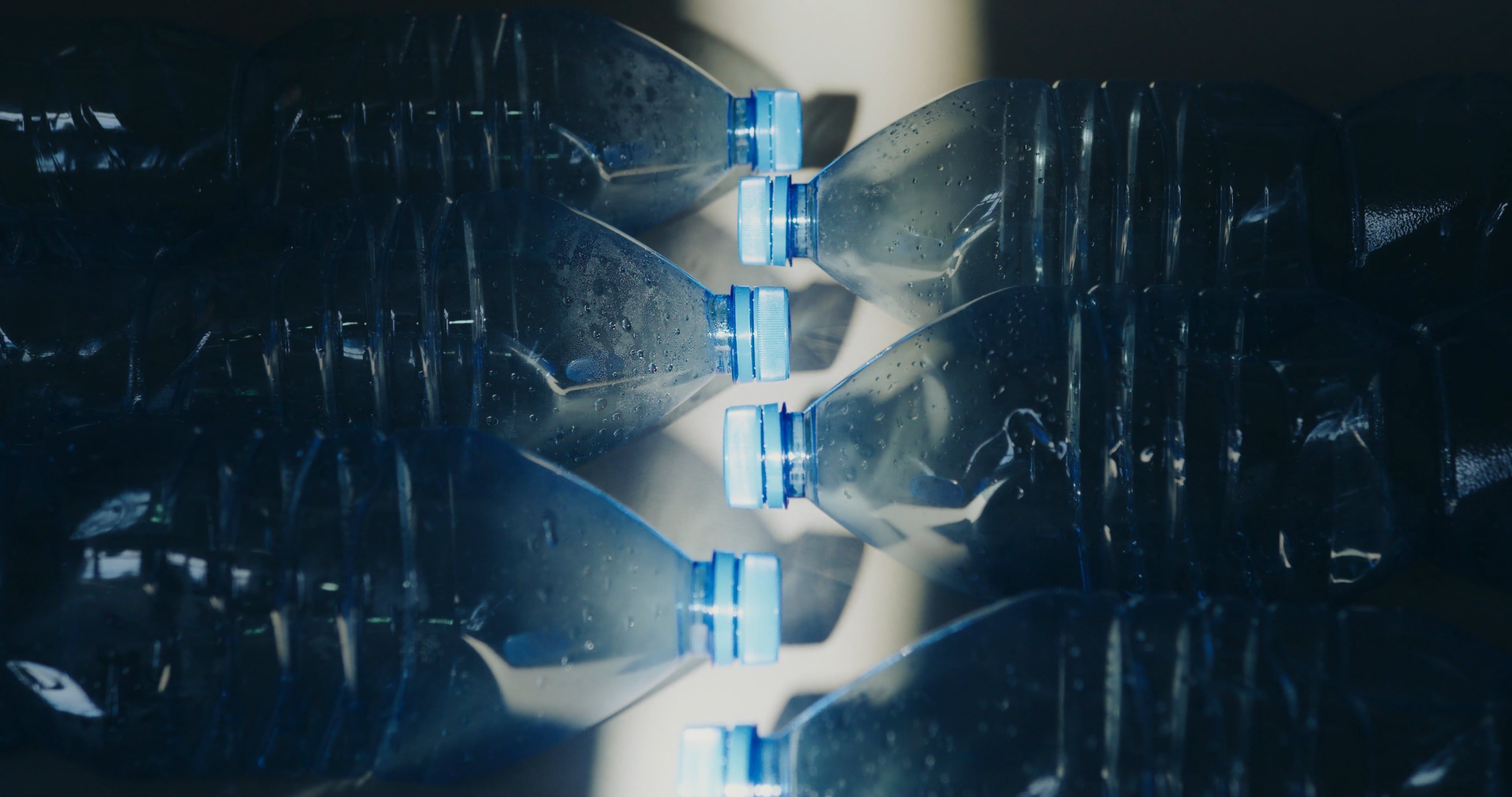 Close Up Shot of Plastic Bottles · Free Stock Video