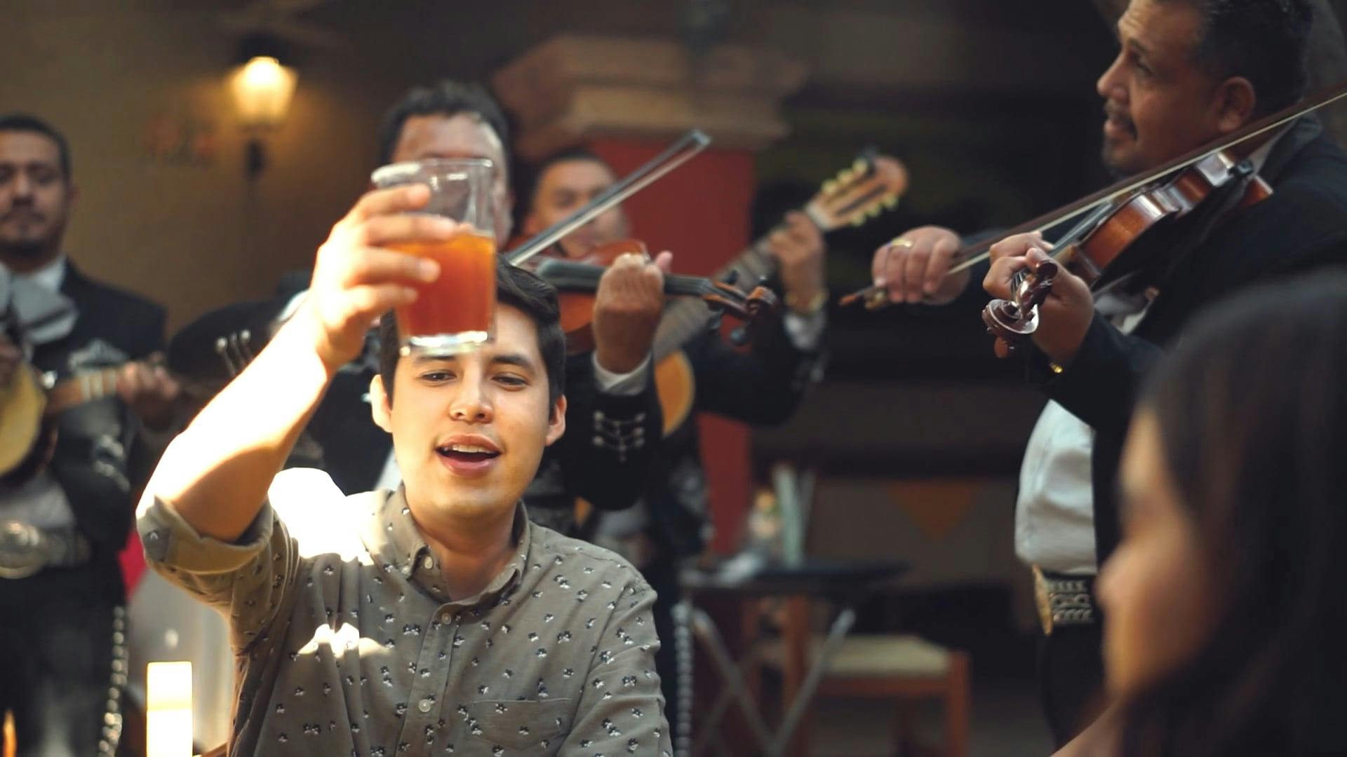 A Band Playing Music For Guests In A Restaurant Free Stock Video ...