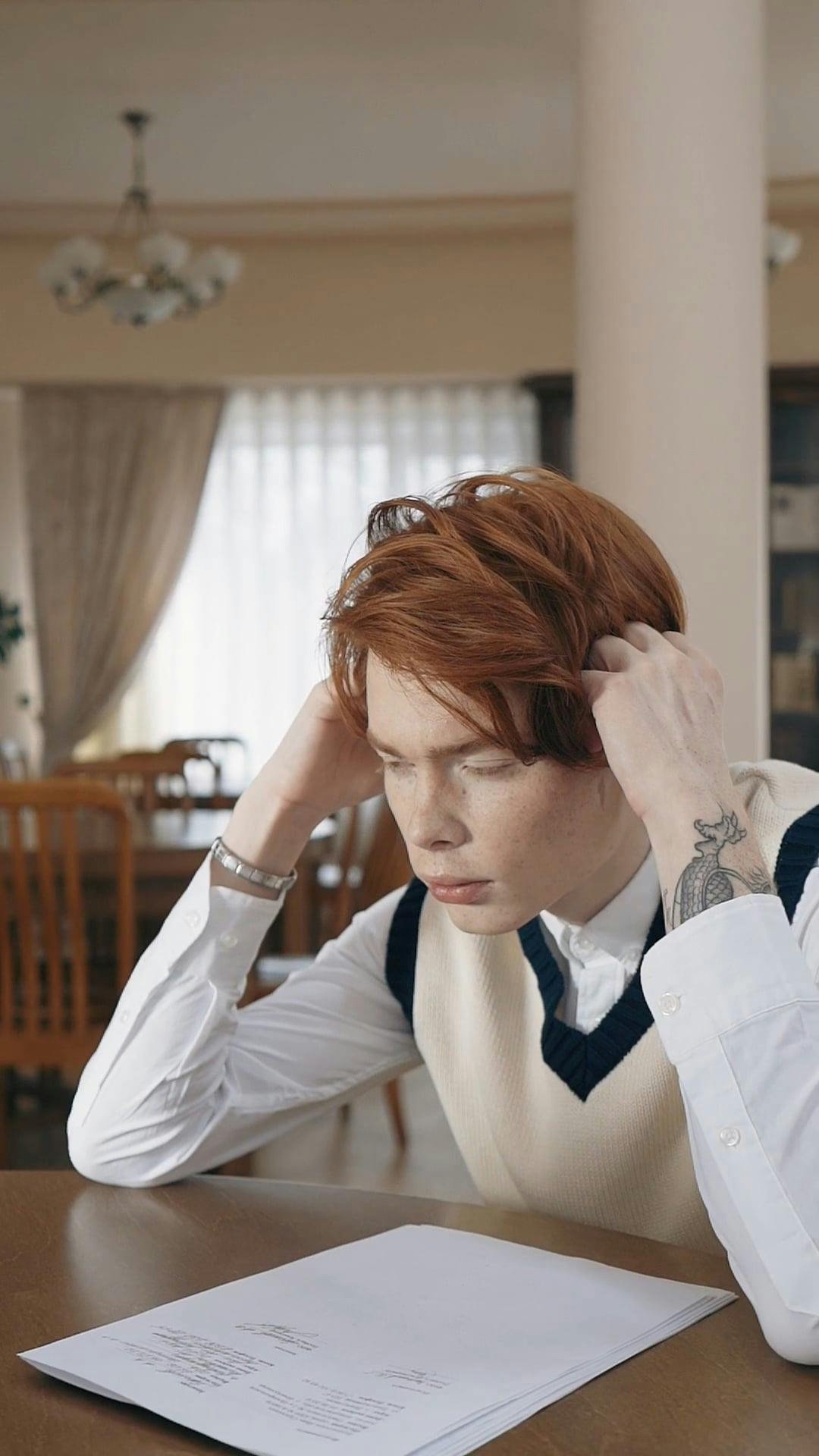 Close Up Video of a Man Thinking Free Stock Video Footage, Royalty-Free ...