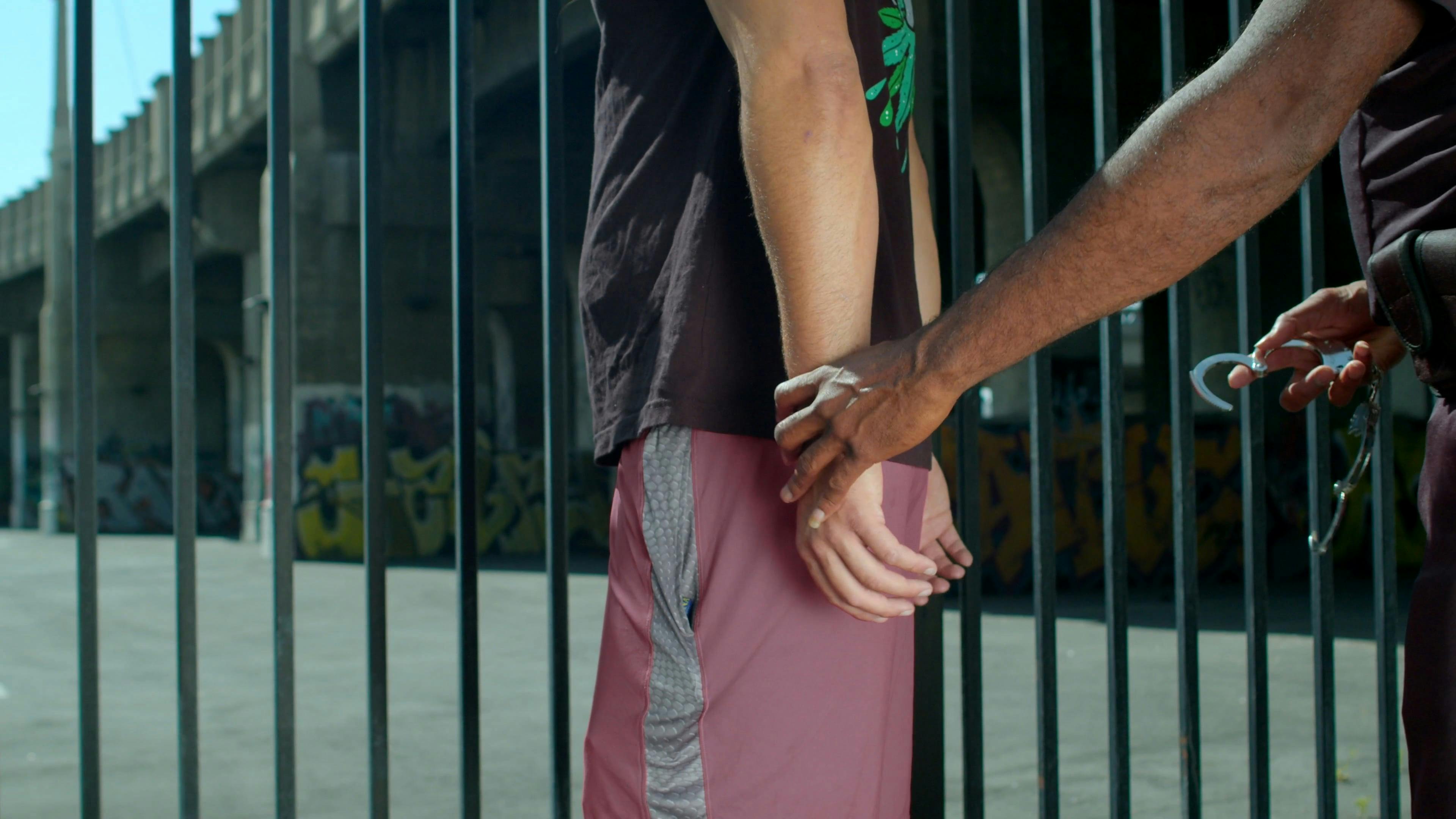 Police Officer Arresting A Man · Free Stock Video