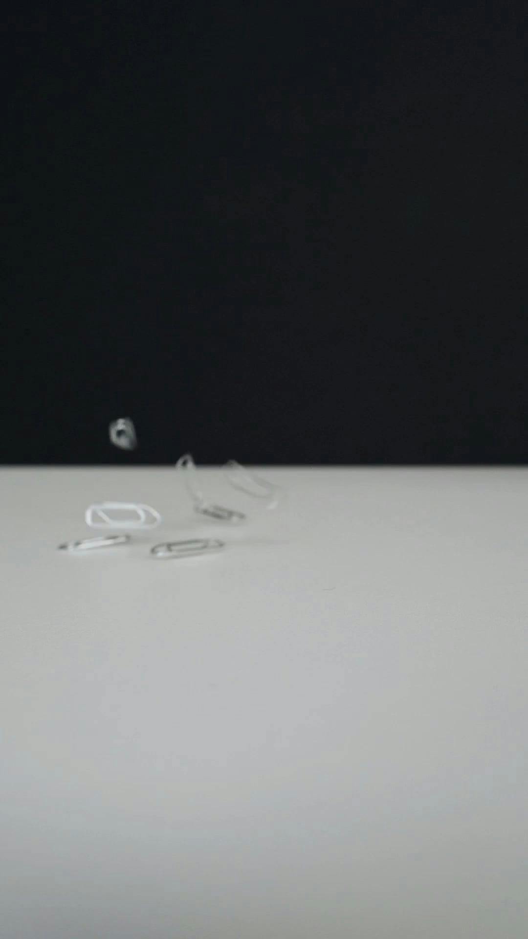 Scattered Paper Clips · Free Stock Video