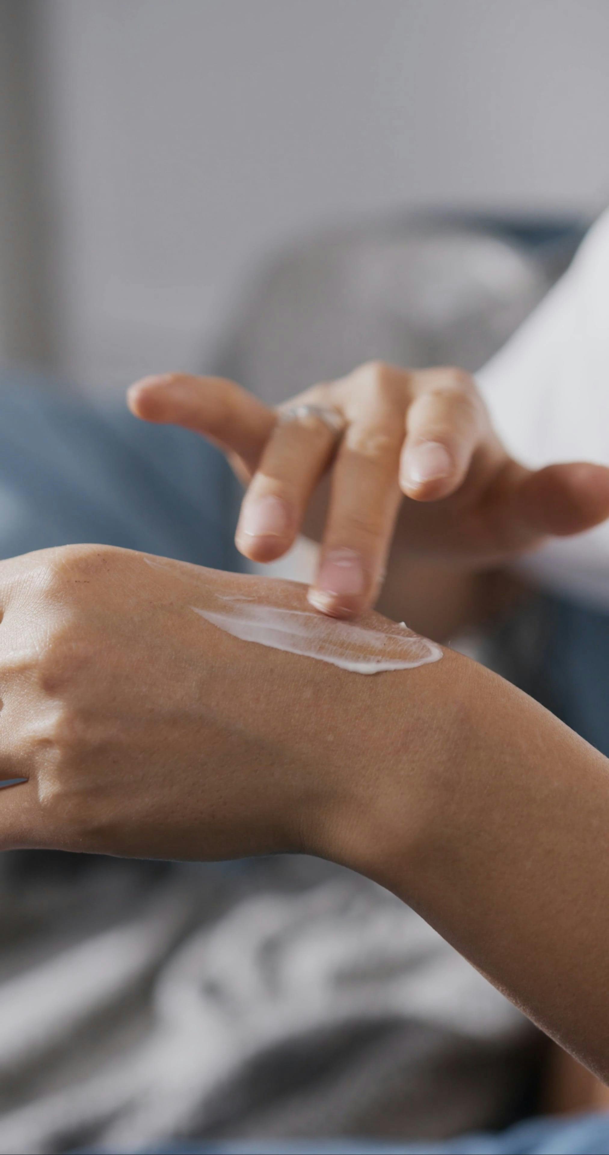 A Beauty Blogger Taking Photos of a Hand Cream · Free Stock Video