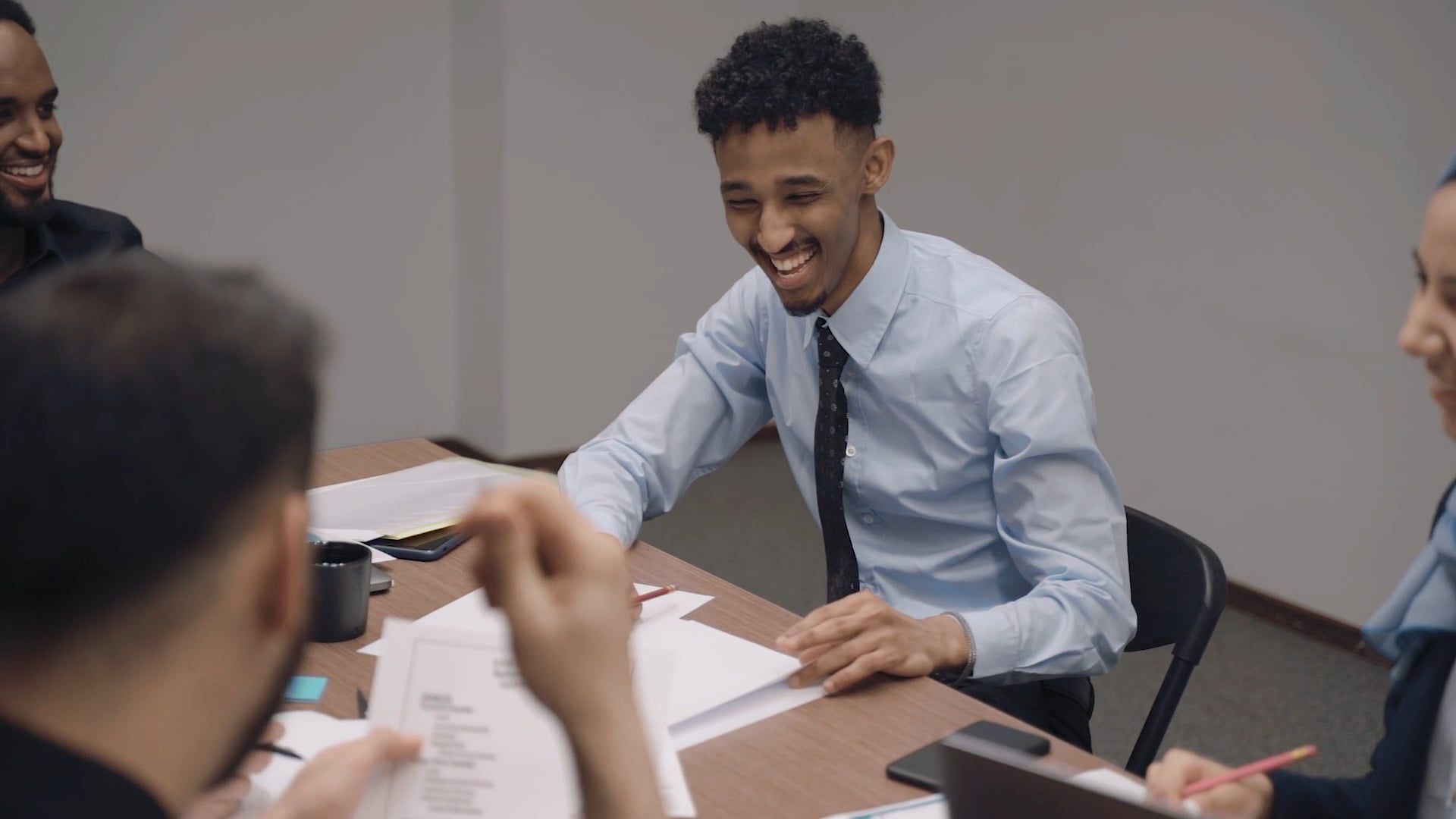 Colleagues Talking while Working Free Stock Video Footage, Royalty-Free ...