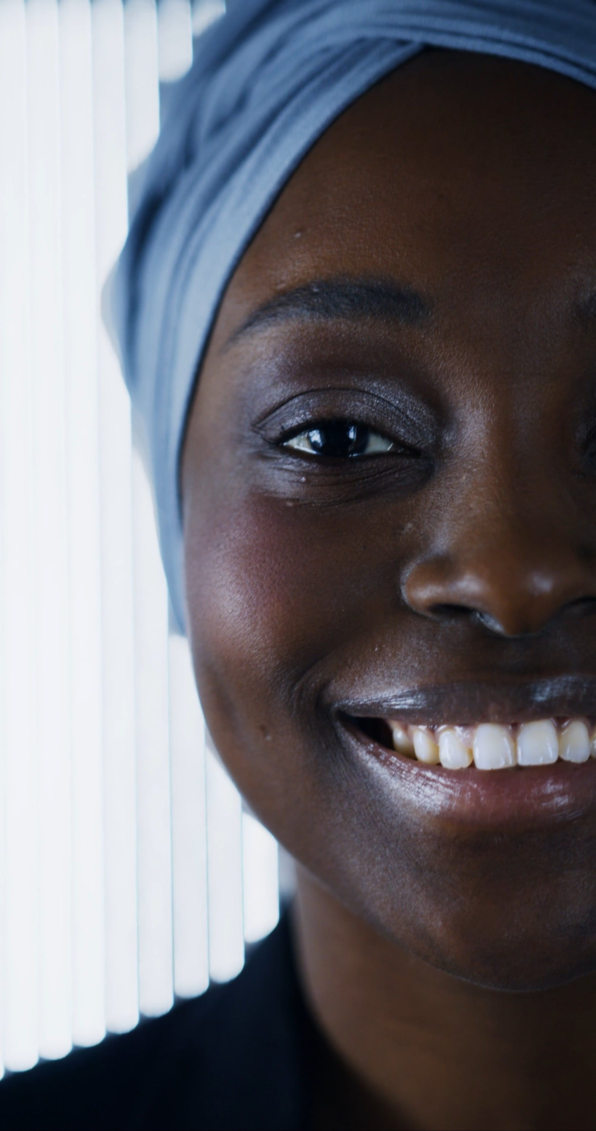 Close-Up View of a Woman's Face · Free Stock Video
