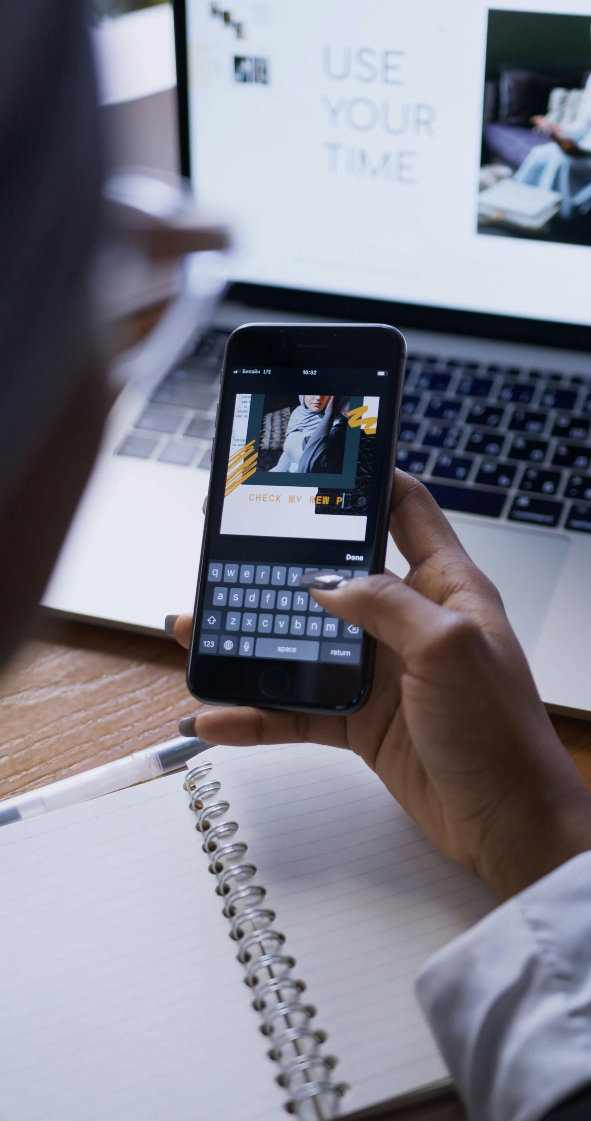 A Person Editing a Photo in a Laptop · Free Stock Video