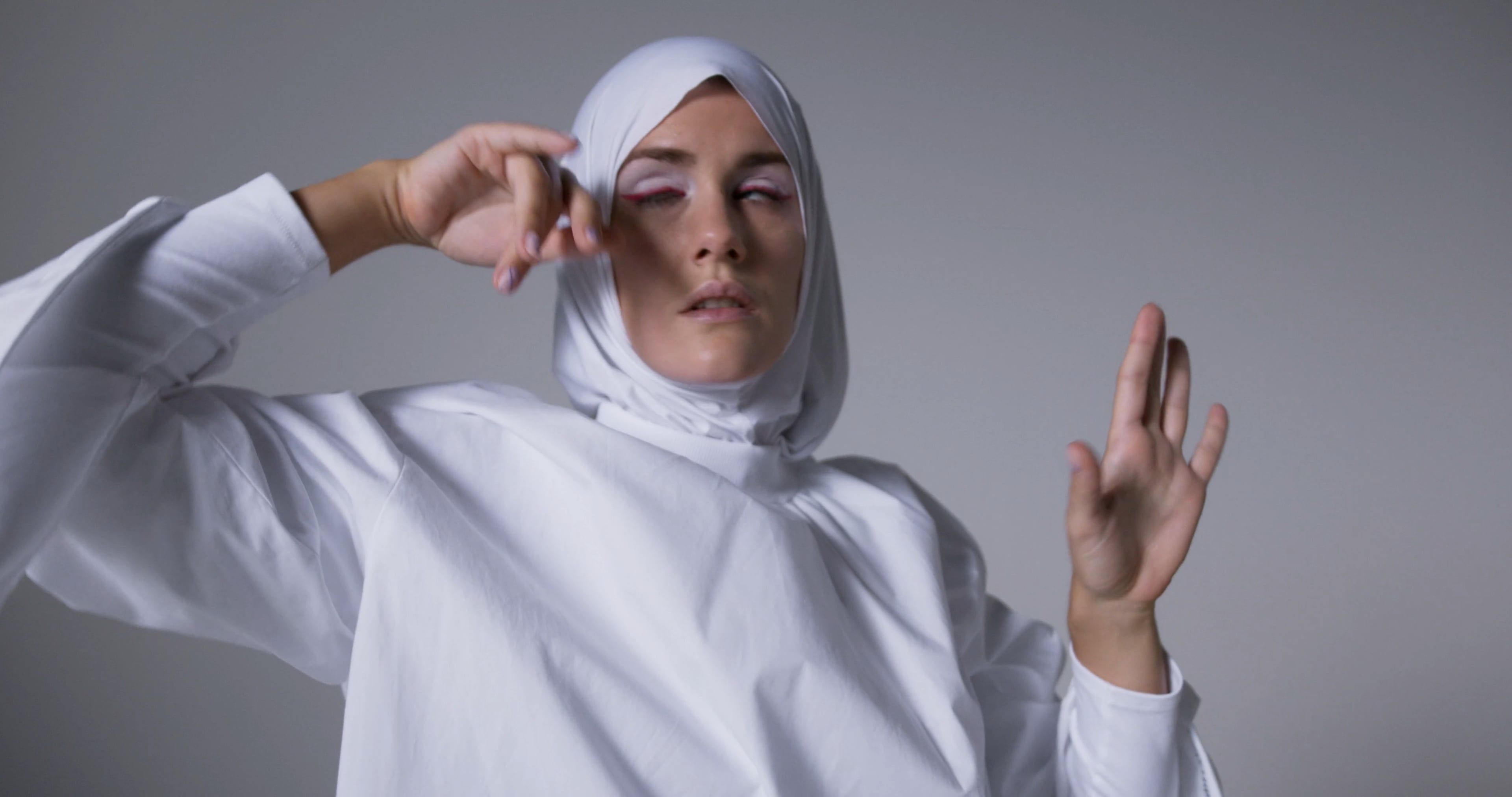 A Woman In Hijab Dancing Free Stock Video Footage, Royalty-Free 4K & HD ...