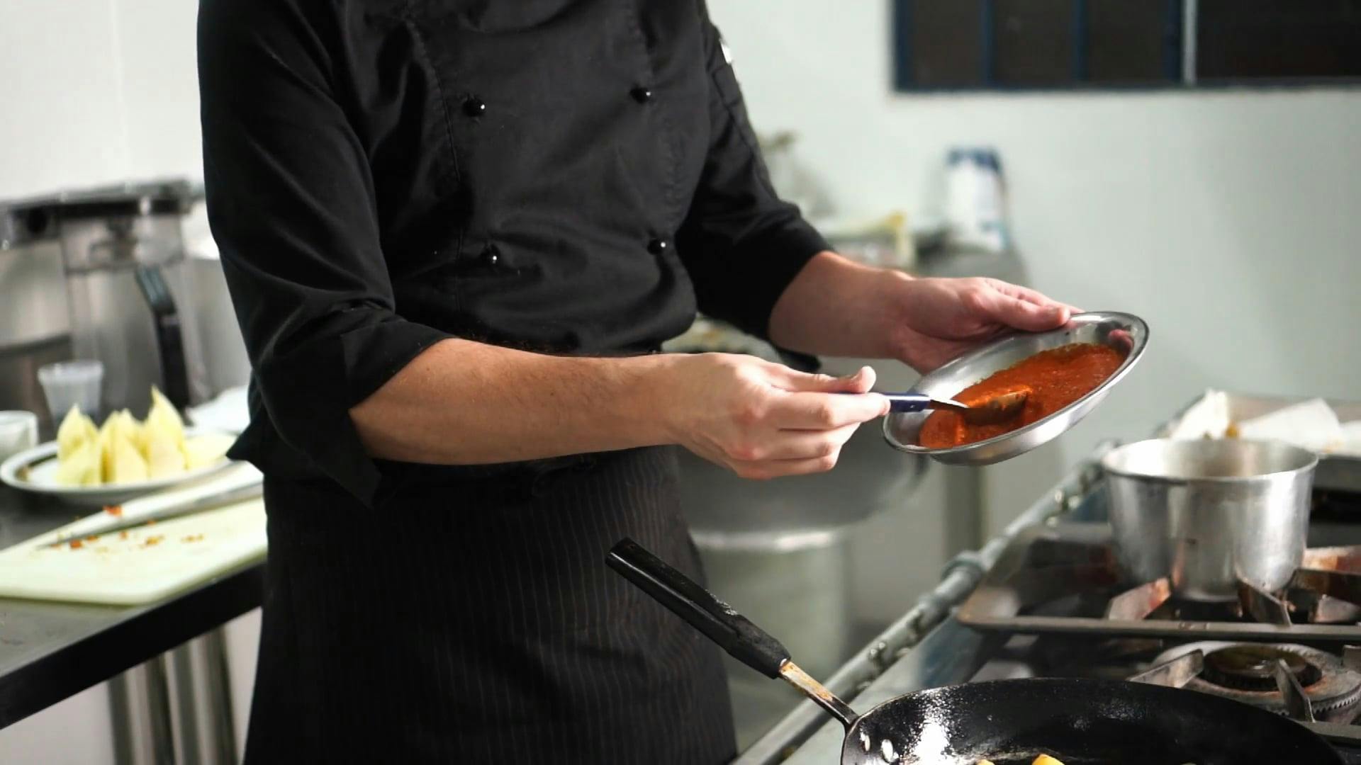 Chef Showing The Art In Cooking Free Stock Video Footage, Royalty-Free ...