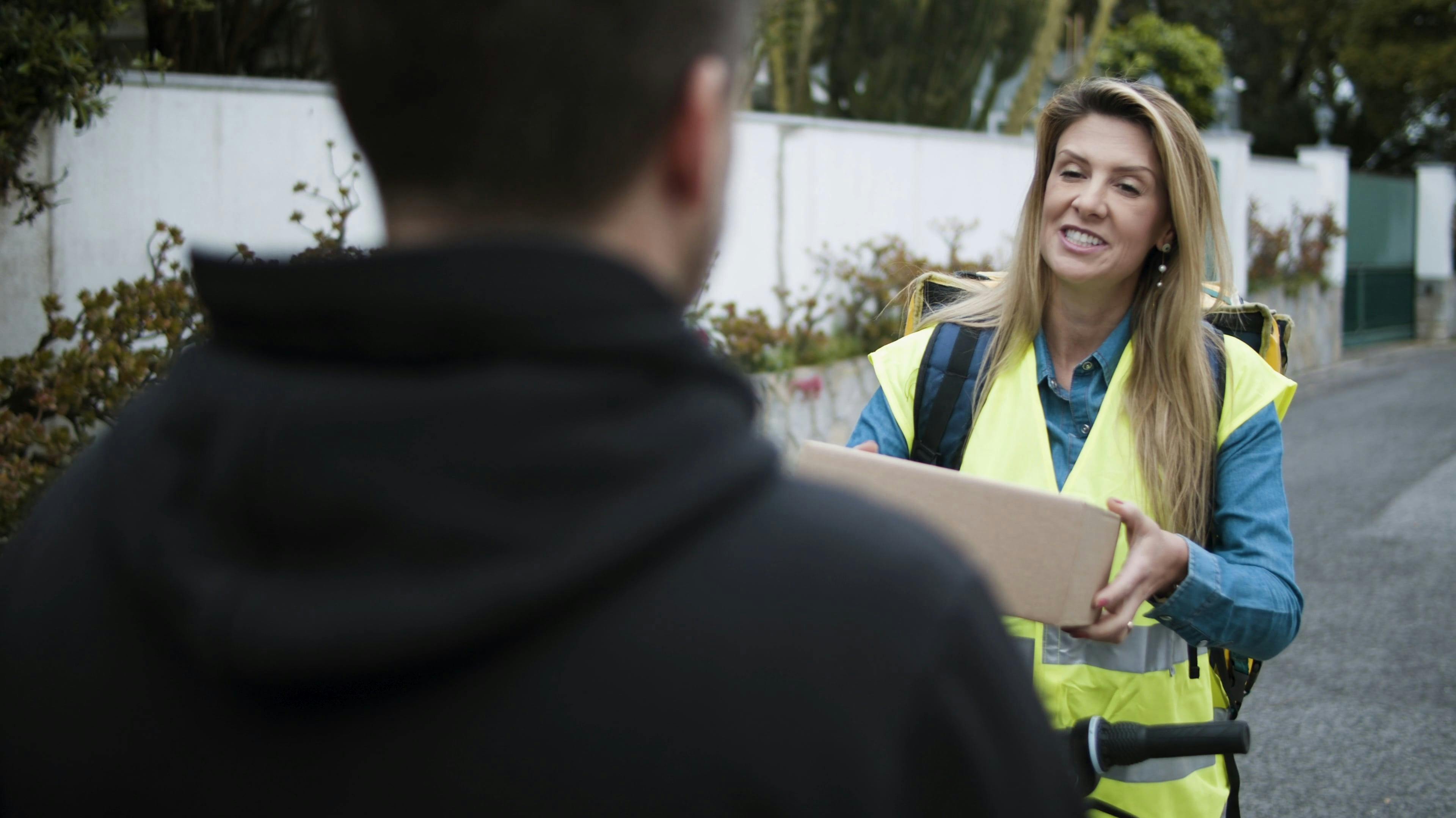 Happy Customer Receiving Package Videos, Download The BEST Free 4k ...