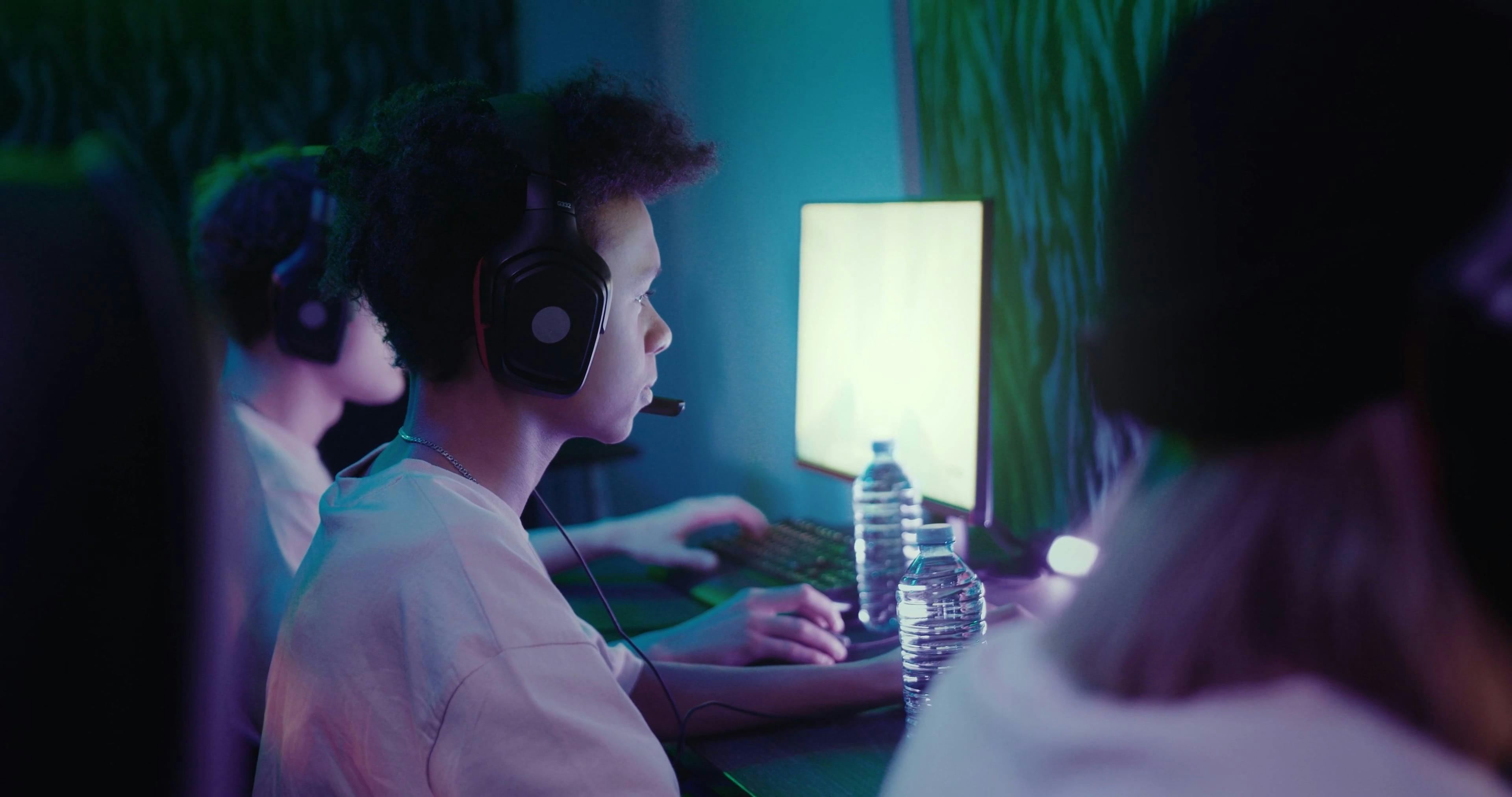 Gamers Talking While Playing Free Stock Video Footage, Royalty-Free 4K ...