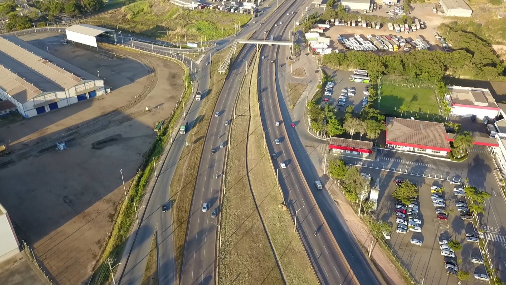 Drone Footage of Vehicles on the Road Free Stock Video Footage, Royalty ...