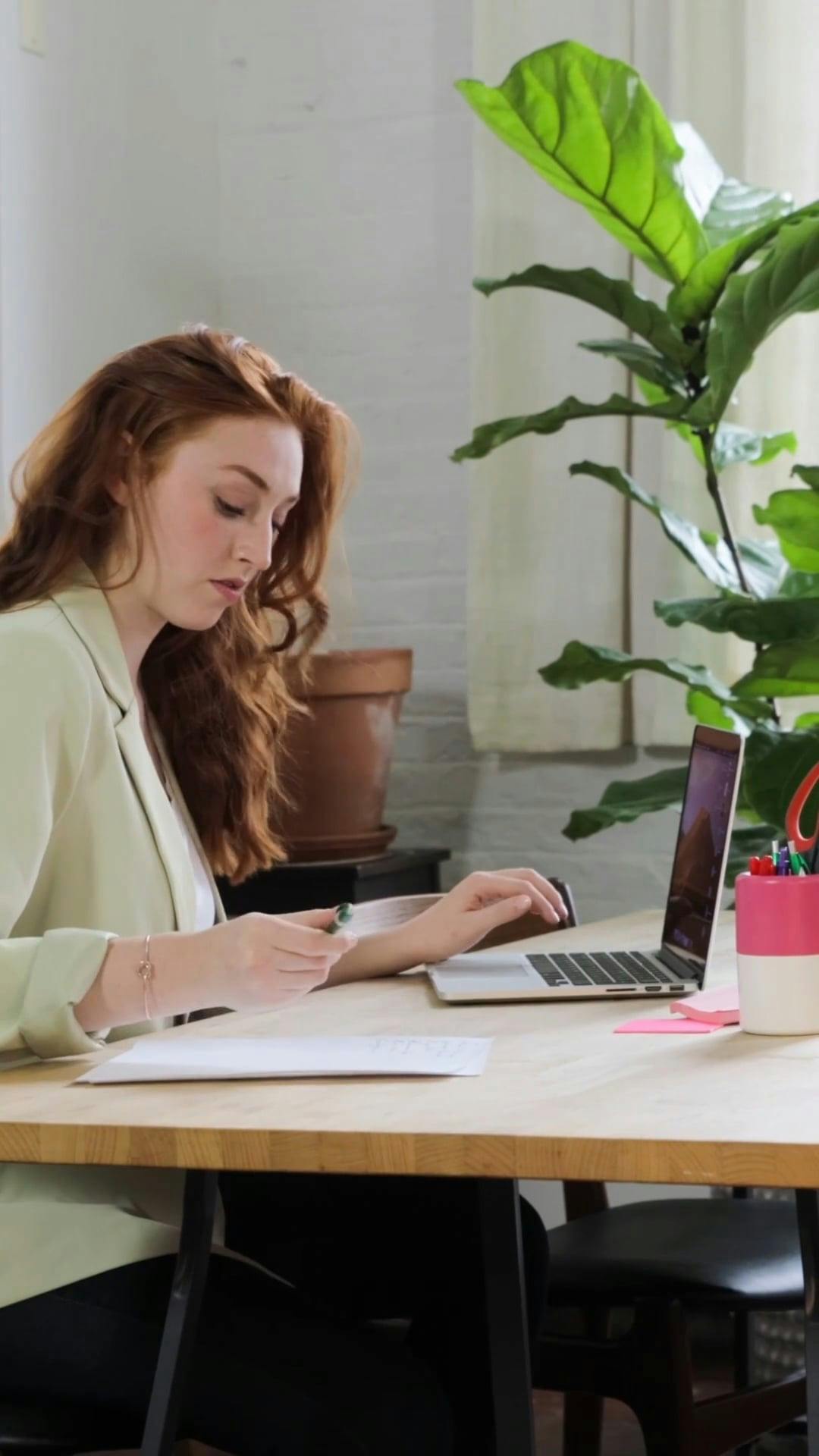 Woman Using a Laptop Free Stock Video Footage, Royalty-Free 4K & HD ...