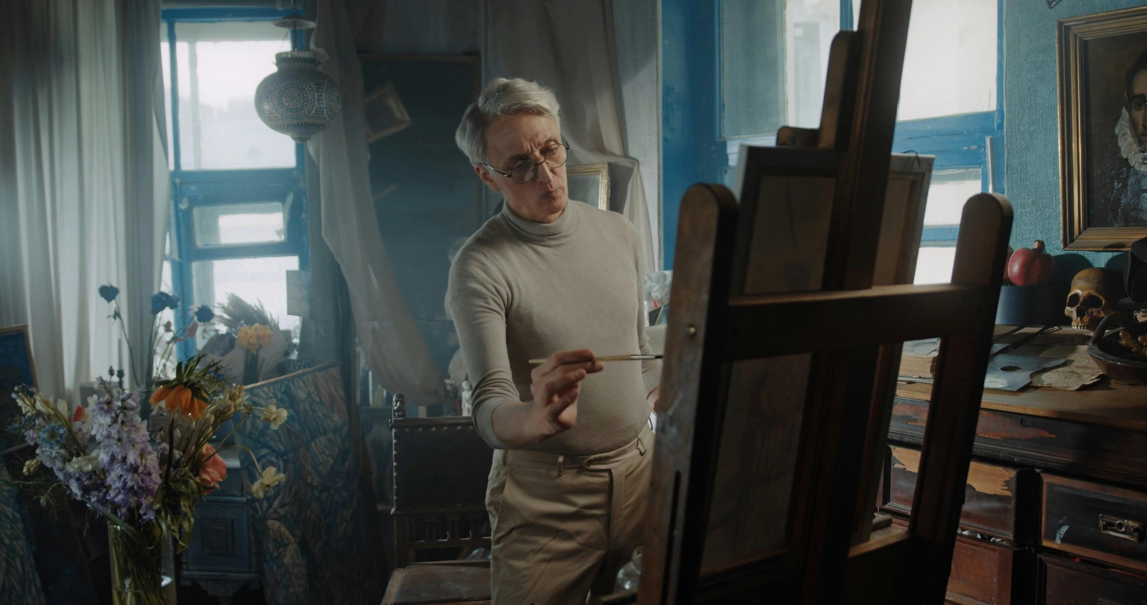 Man Doing Painting Free Stock Video Footage, Royalty-Free 4K & HD Video ...