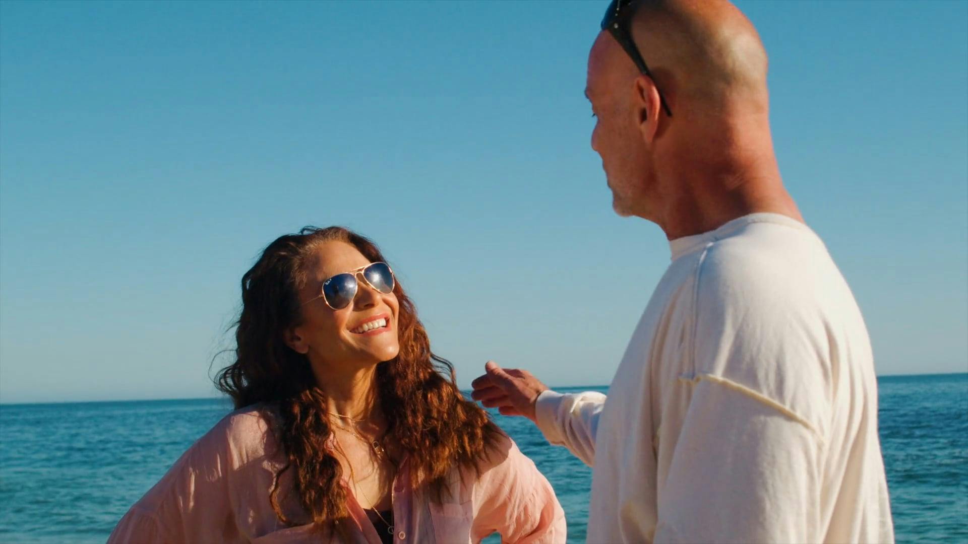 People Talking on the Beach · Free Stock Video