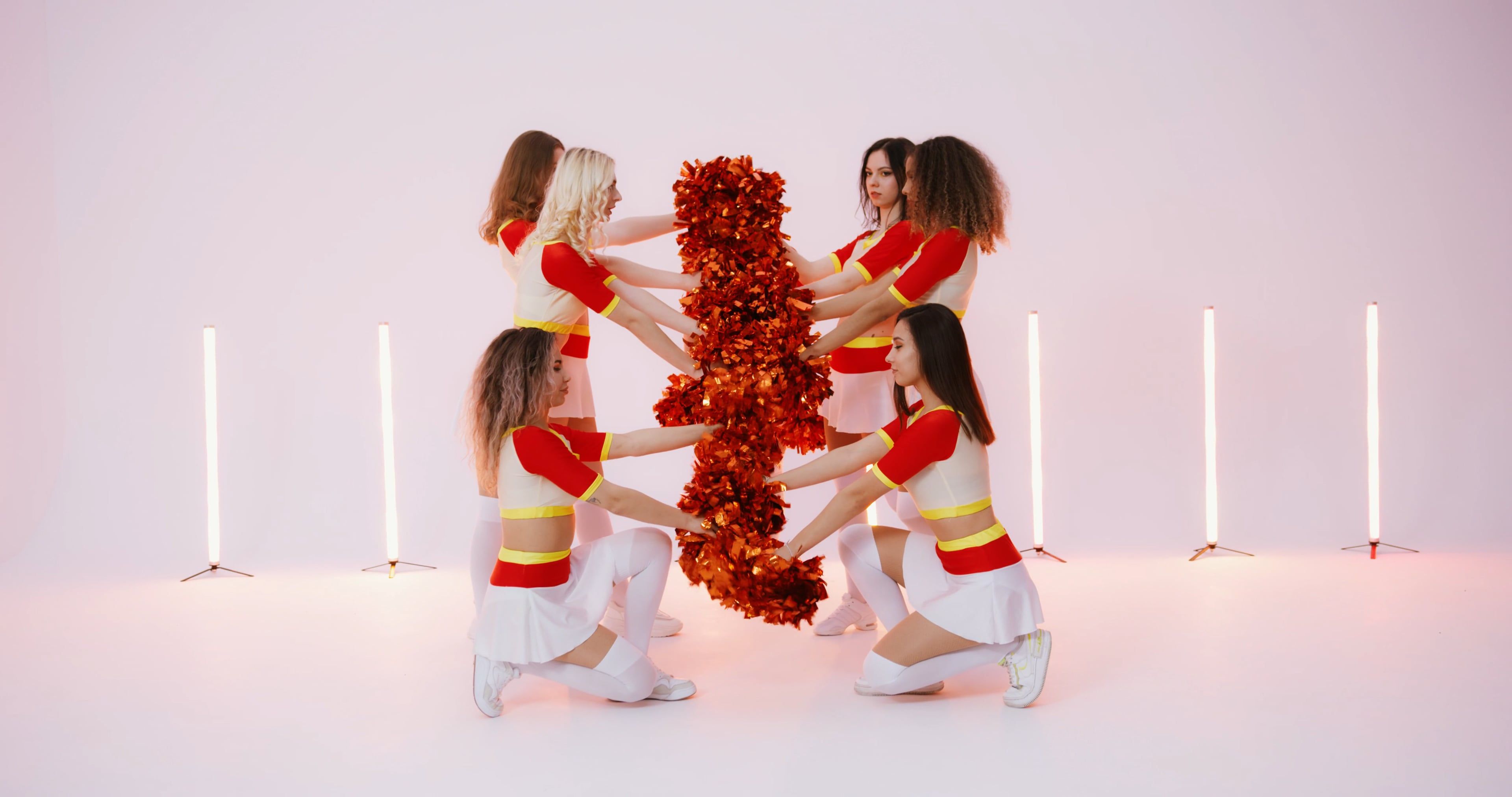 A Cheerleader Dancing Alone Free Stock Video Footage, Royalty-Free 4K ...