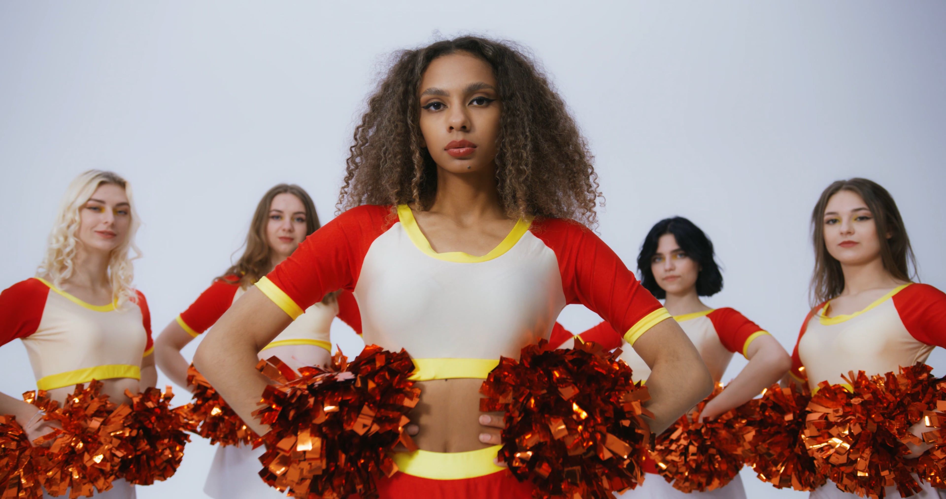 Close Up Video of a Cheerleader Free Stock Video Footage, Royalty-Free ...