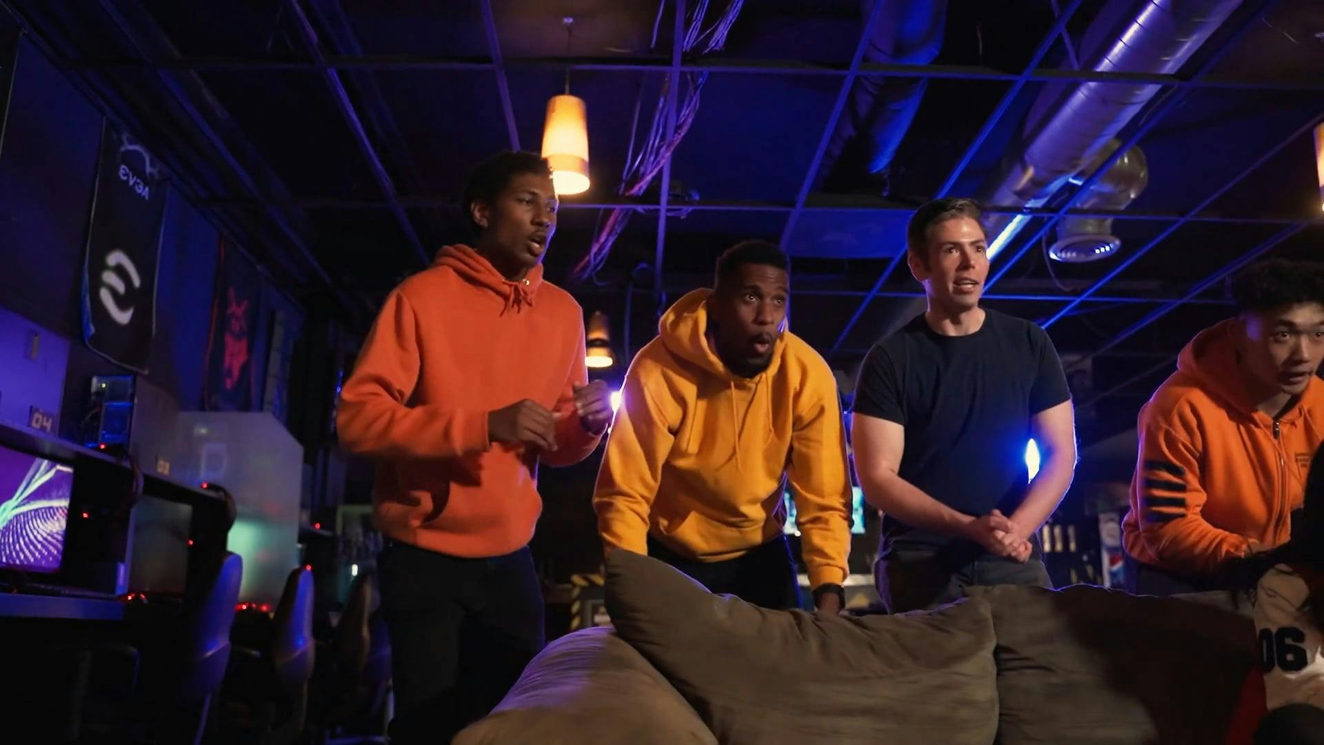 Men Cheering A Female Gamer Free Stock Video Footage, Royalty-Free 4K ...