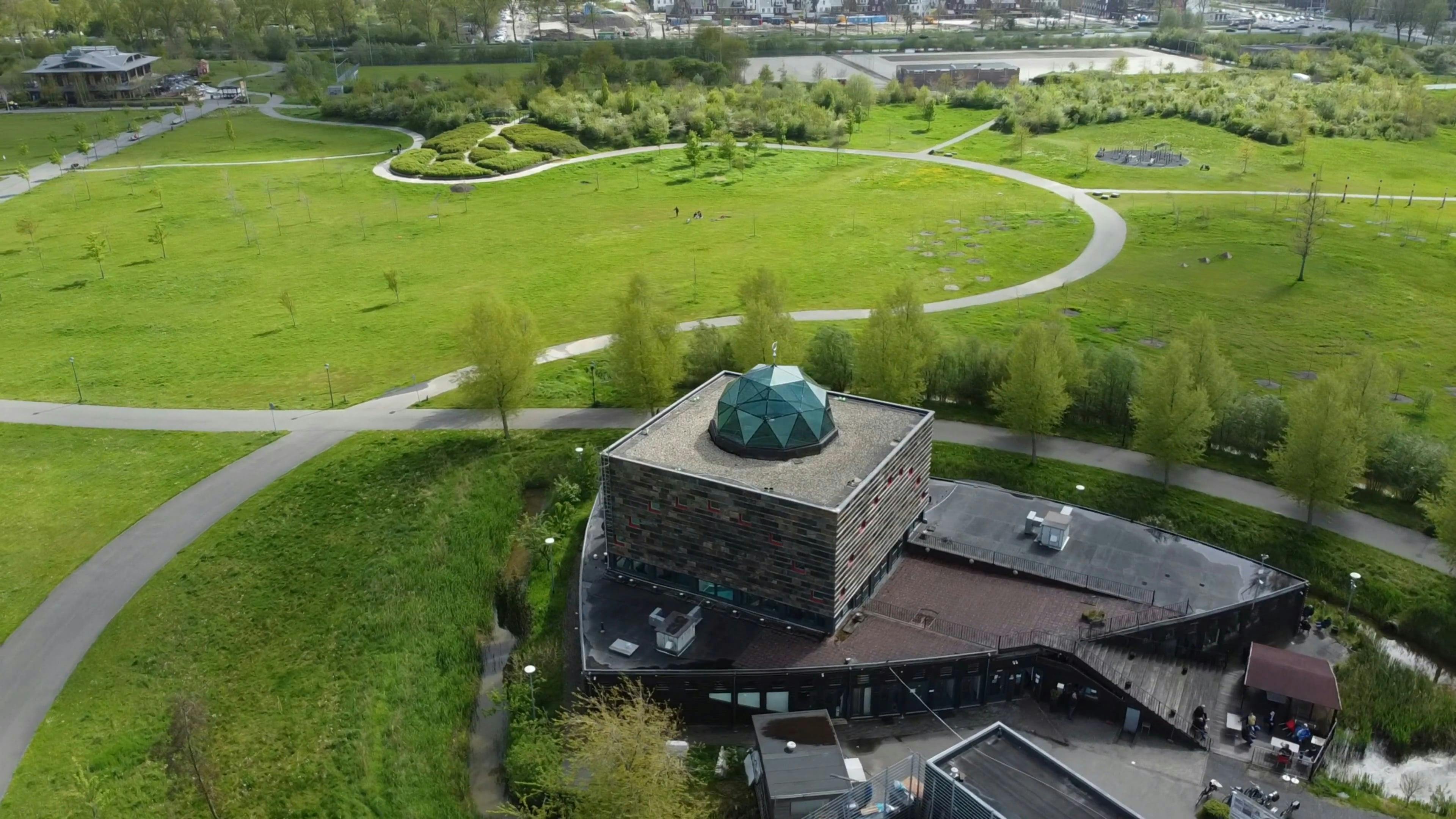 Aerial Footage of Selimiye Mosque in Haarlem Free Stock Video Footage ...