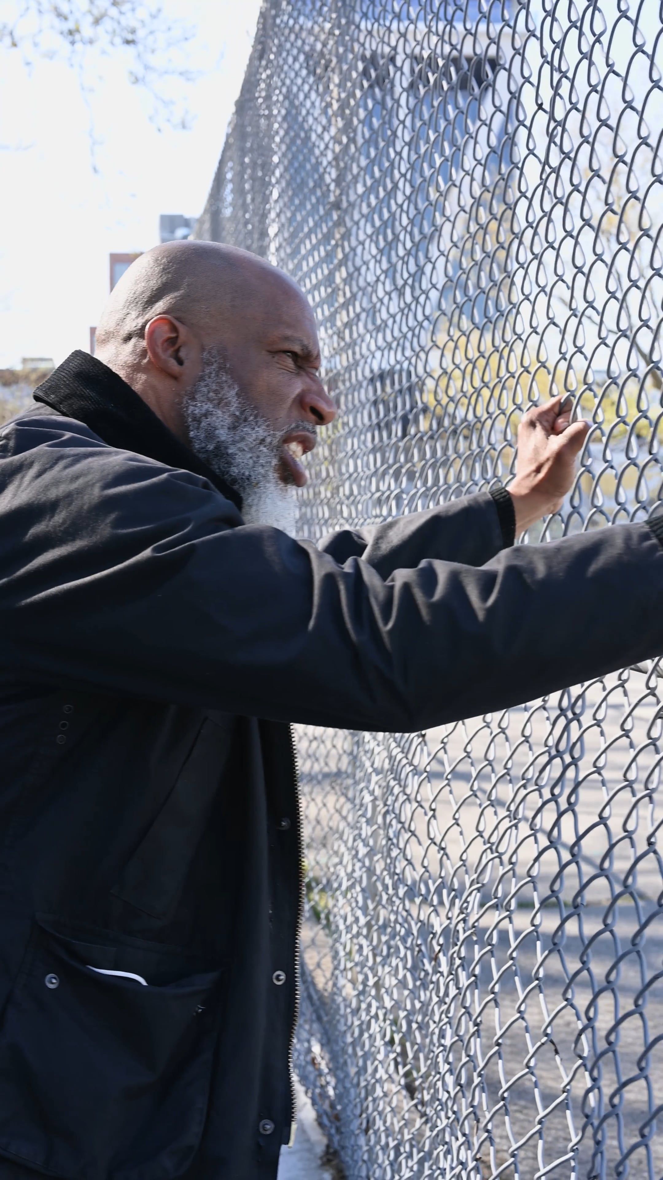 Angry Man Holding on Fences Free Stock Video Footage, Royalty-Free 4K ...
