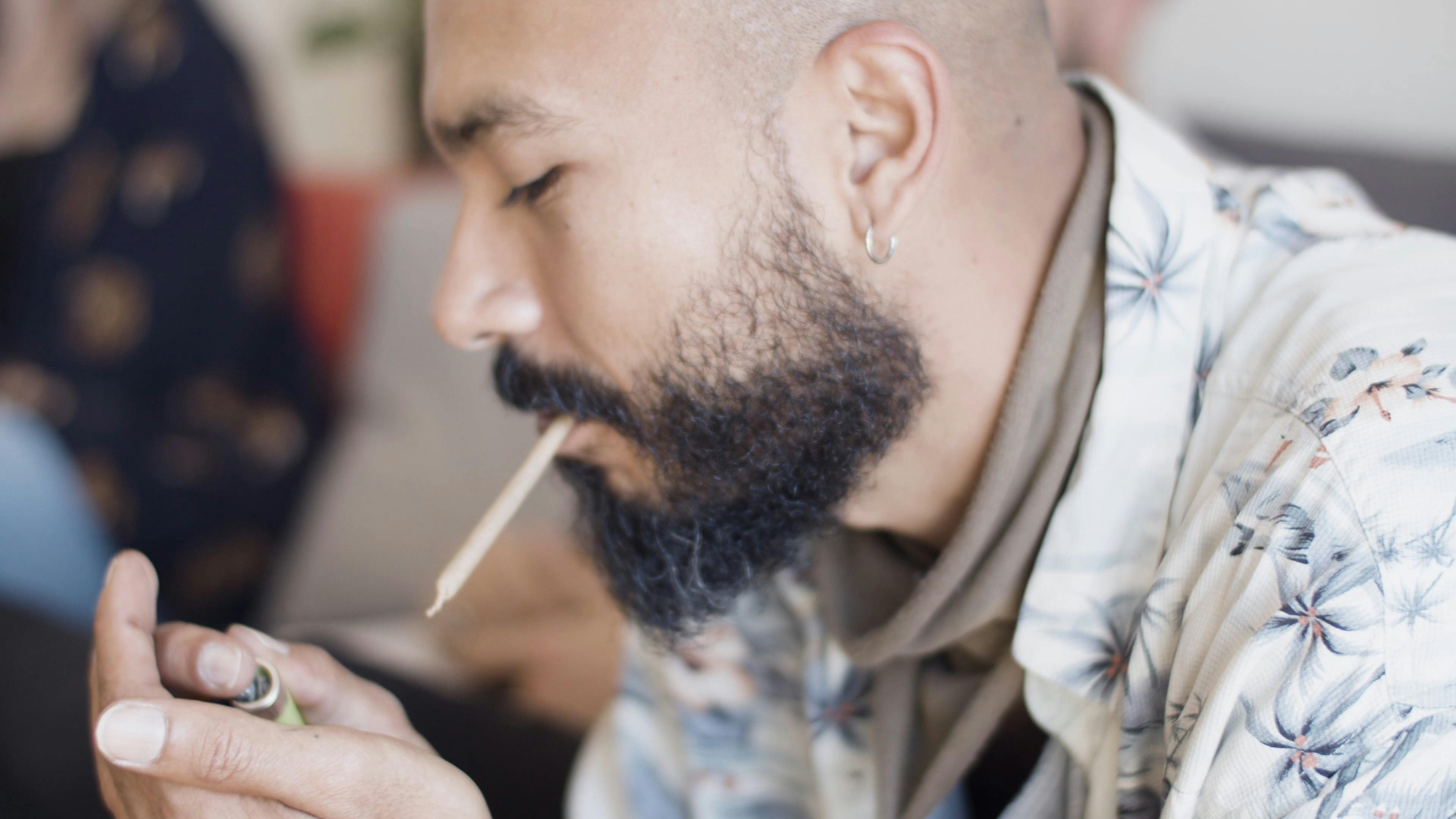 Close-up Footage Of A Person Lighting A Lighter · Free Stock Video