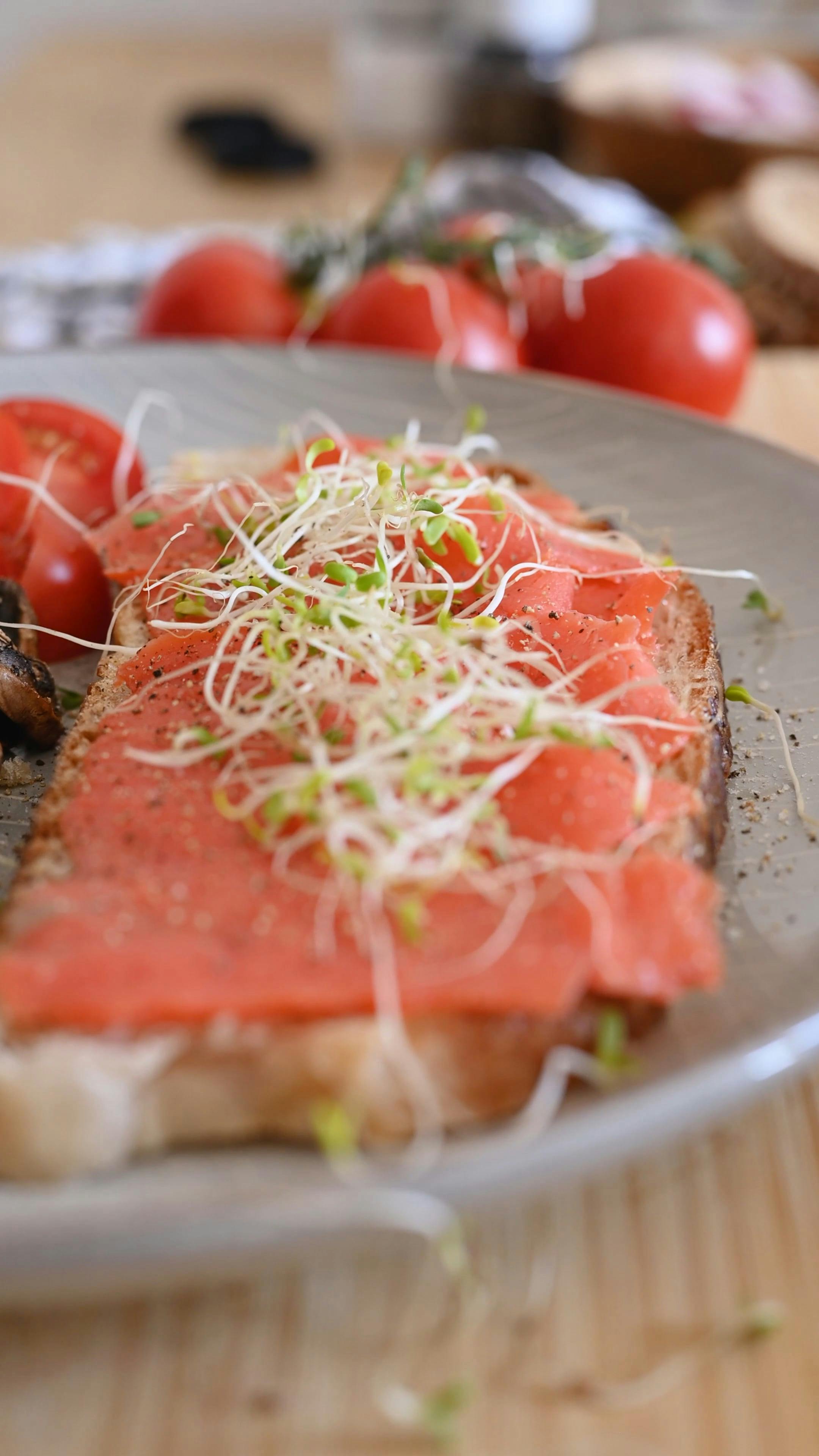 Close Up View of Raw Meat on a Plate Free Stock Video Footage, Royalty ...