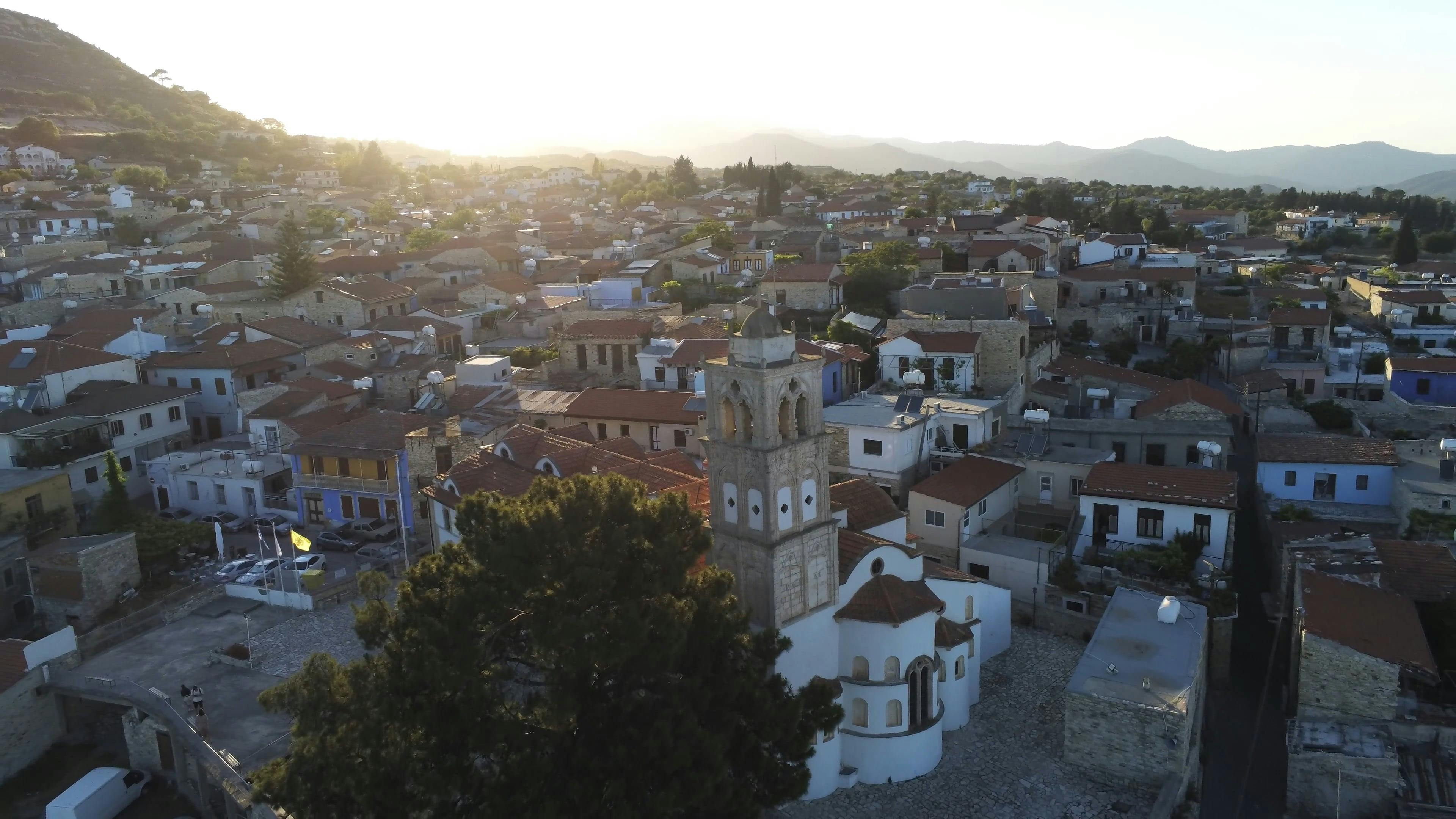 Drone Footage of a Village Free Stock Video Footage, Royalty-Free 4K ...