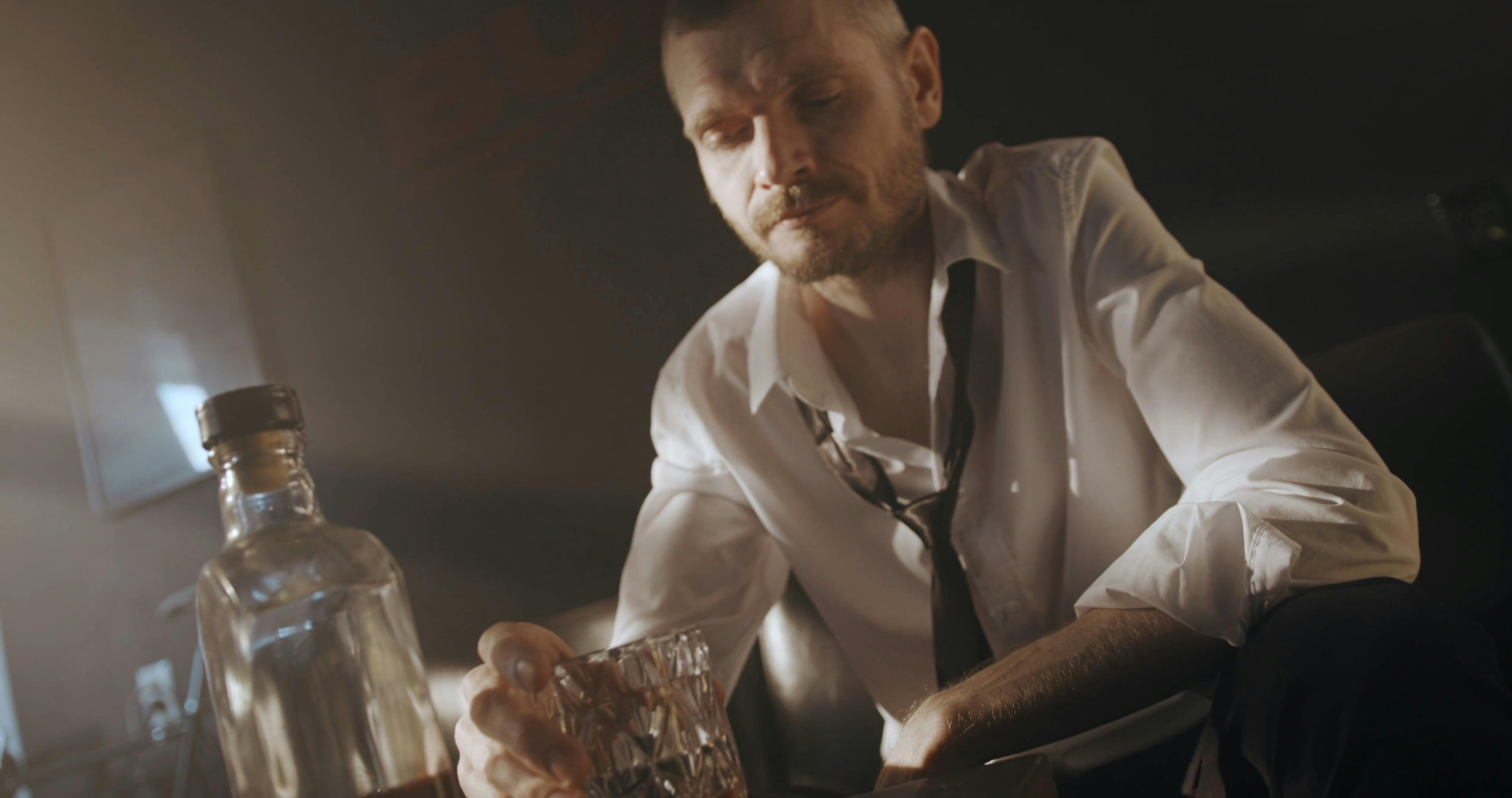A Man Drinking Liquor Free Stock Video Footage, Royalty-Free 4K & HD ...