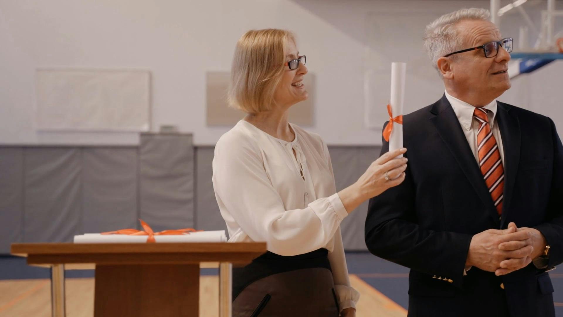 Female Student Receiving a Diploma Free Stock Video Footage, Royalty ...