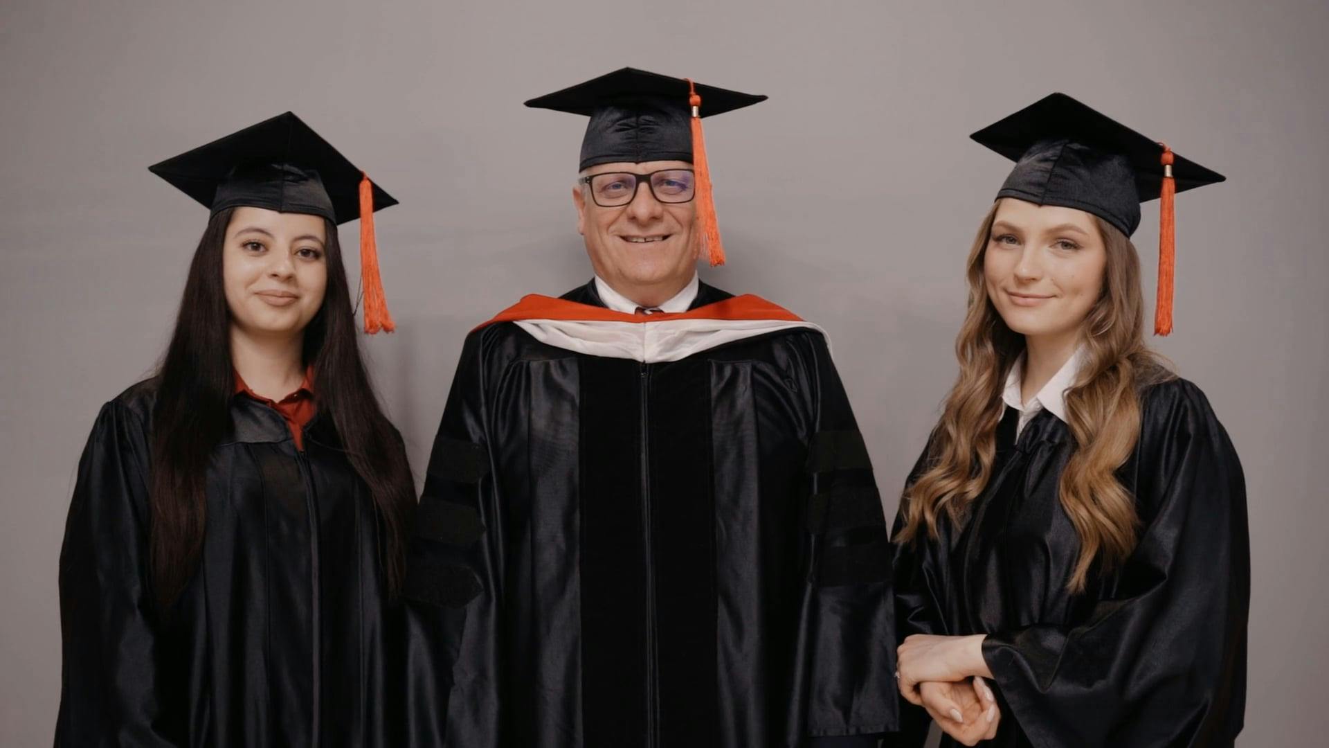 People in Graduation Gown · Free Stock Video