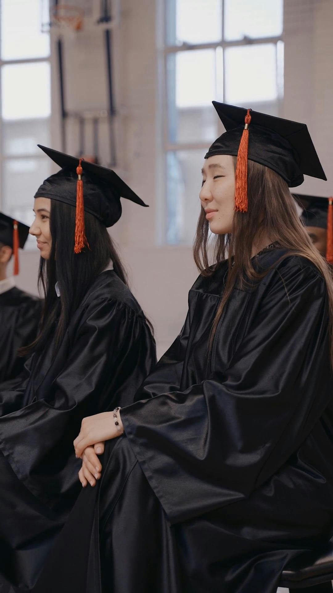 Video of Graduating Students Sitting Together Free Stock Video Footage ...