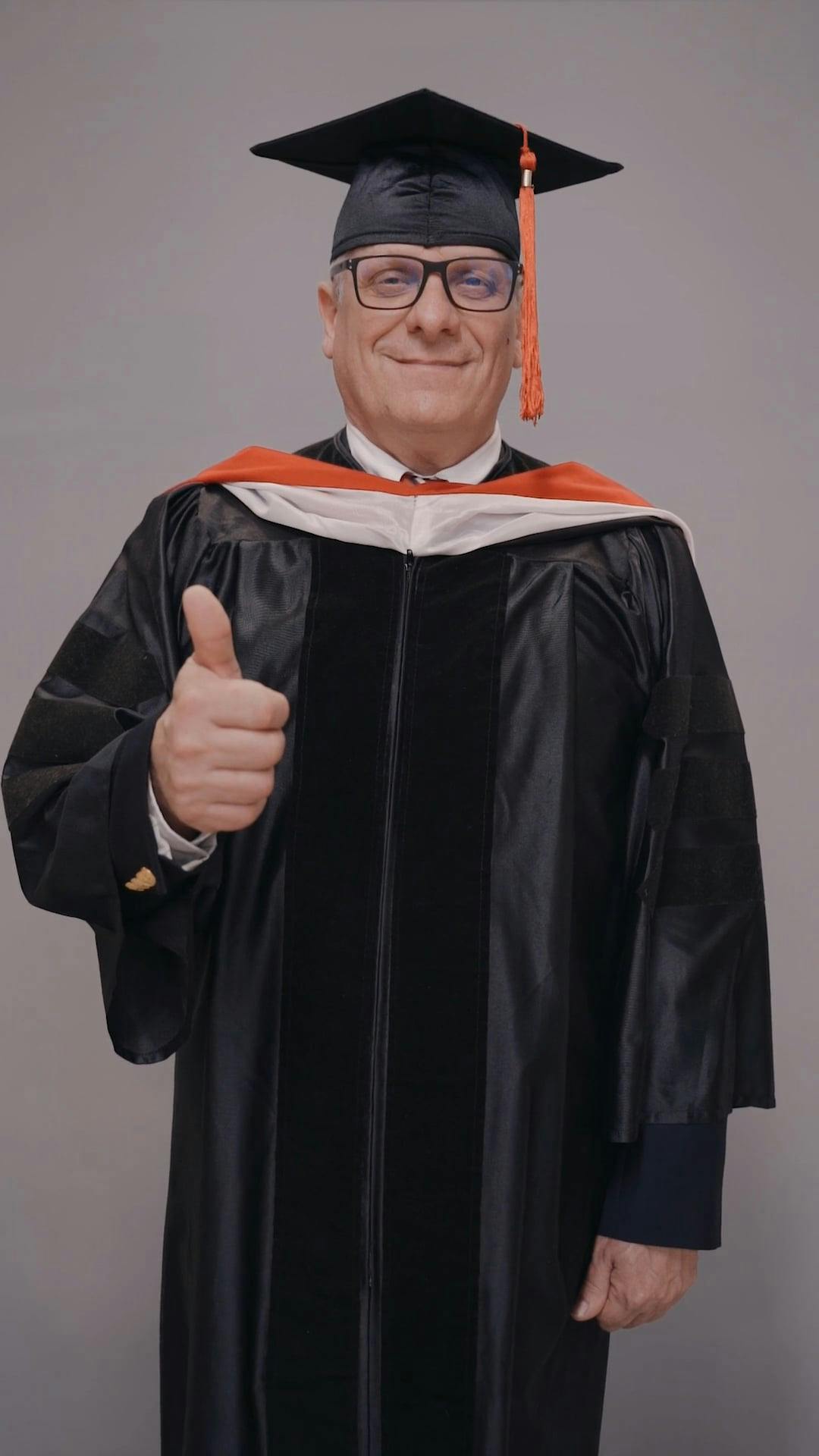 Man in Graduation Gown · Free Stock Video