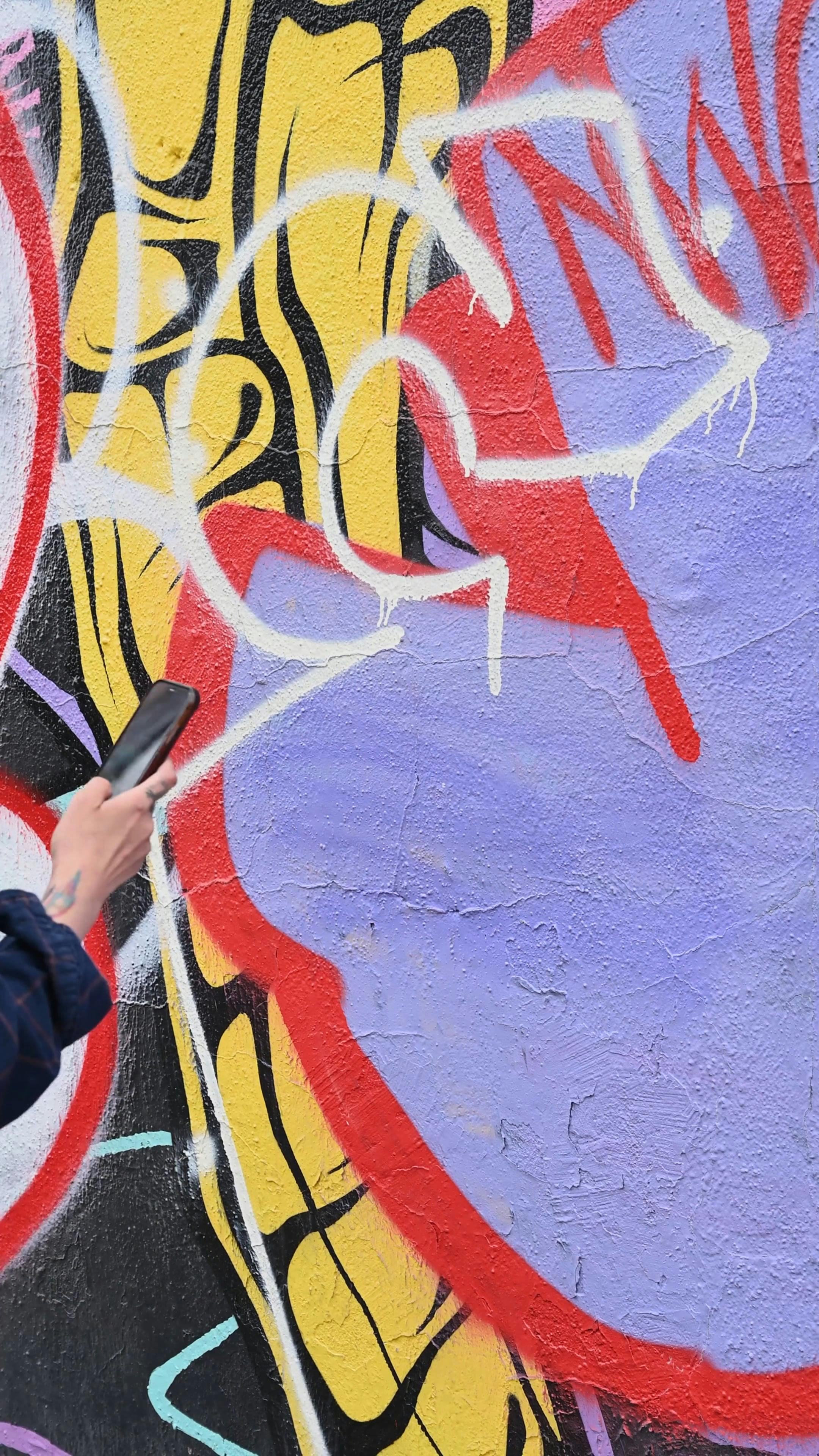 A Person Doing Graffiti Free Stock Video Footage, Royalty-Free 4K & HD ...