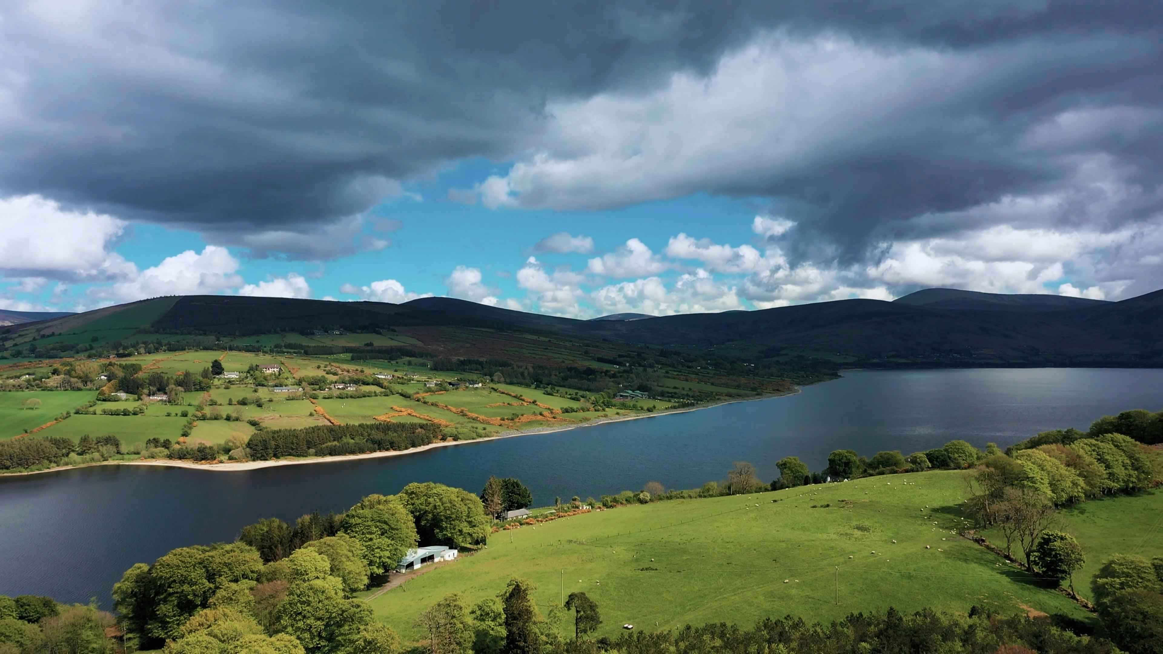 Drone Footage of Countryside Free Stock Video Footage, Royalty-Free 4K ...