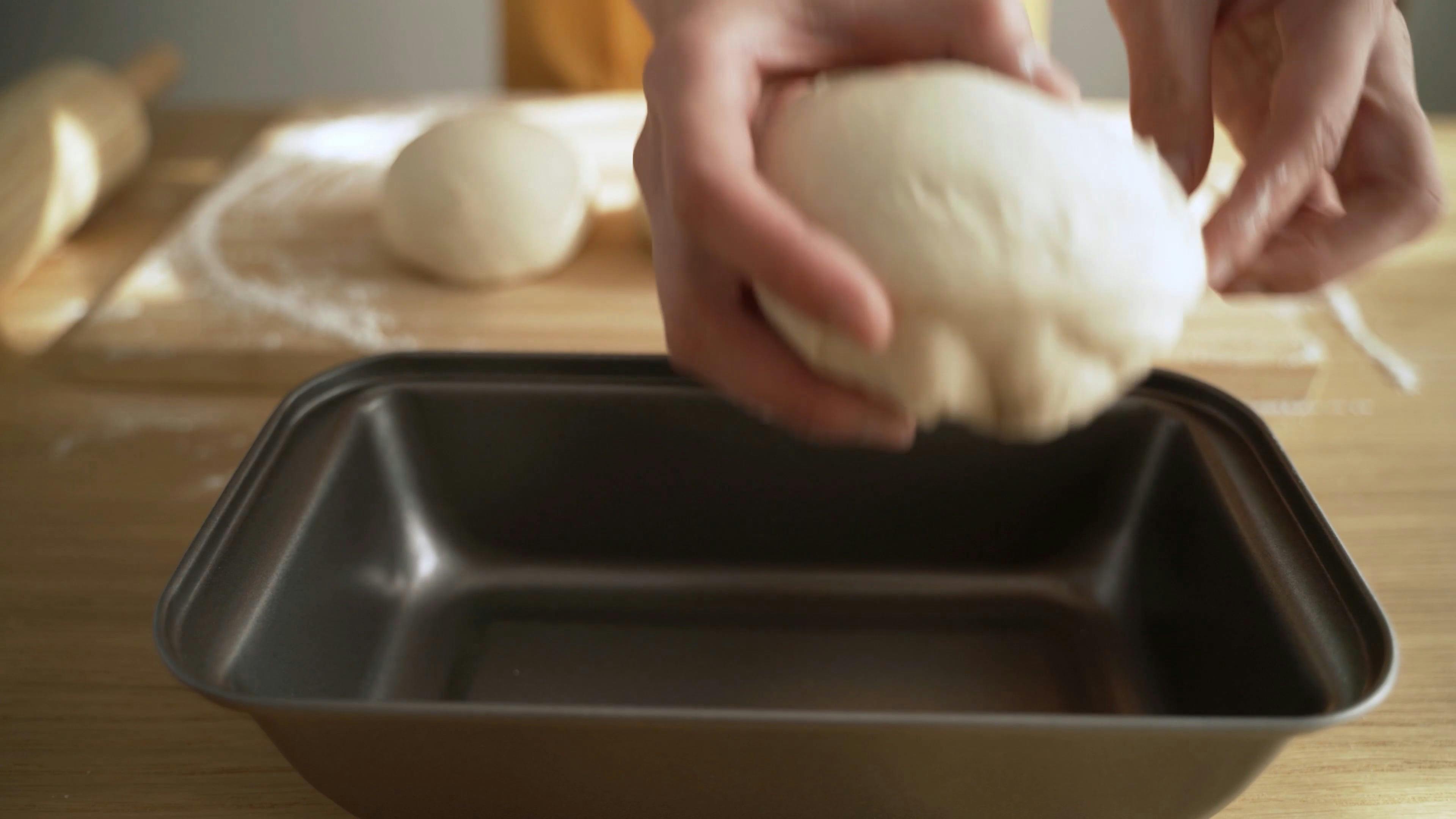A Person Straining The Flour To Be Used In Baking · Free Stock Video