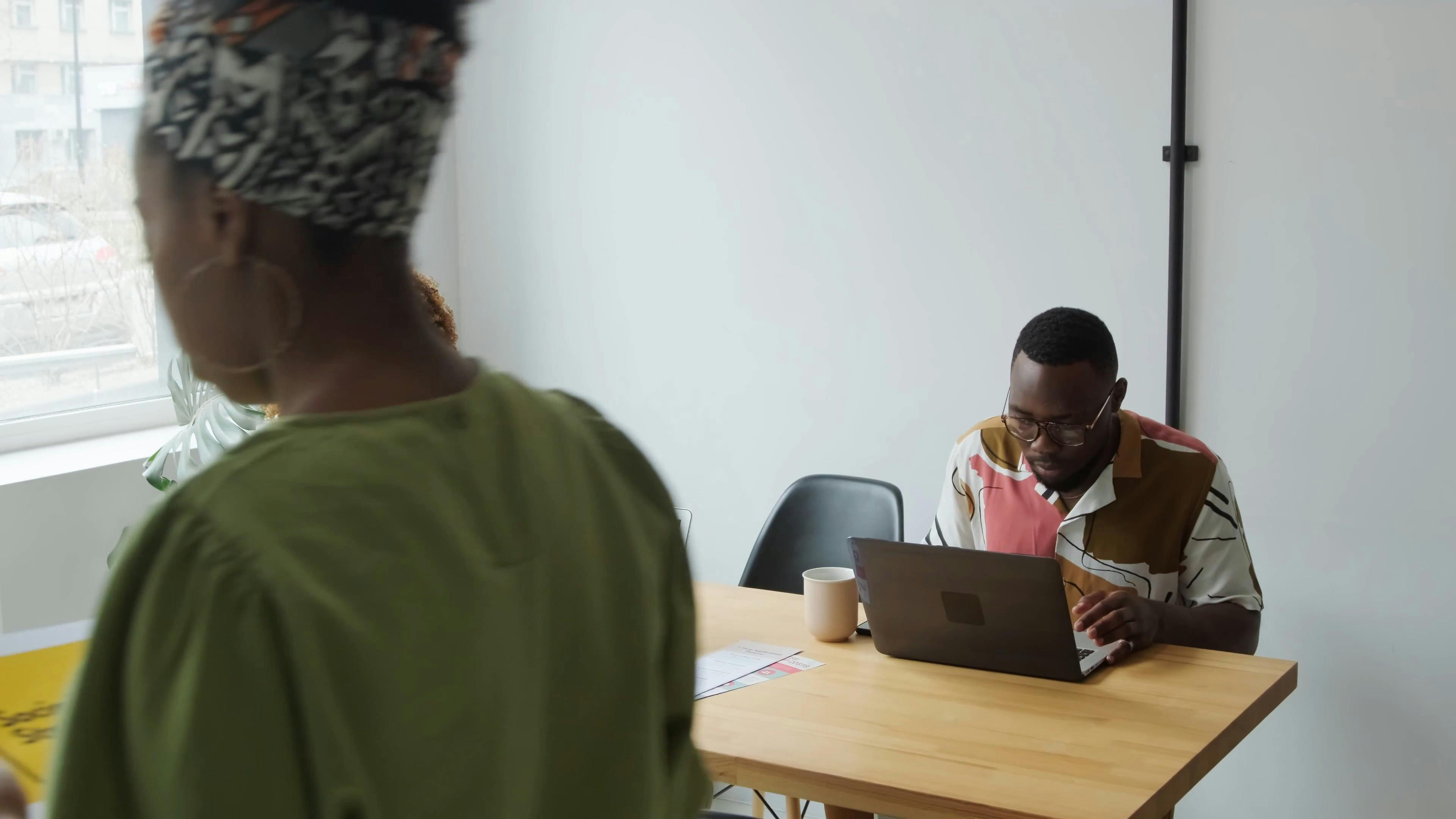 People having Fun behind the Counter · Free Stock Video