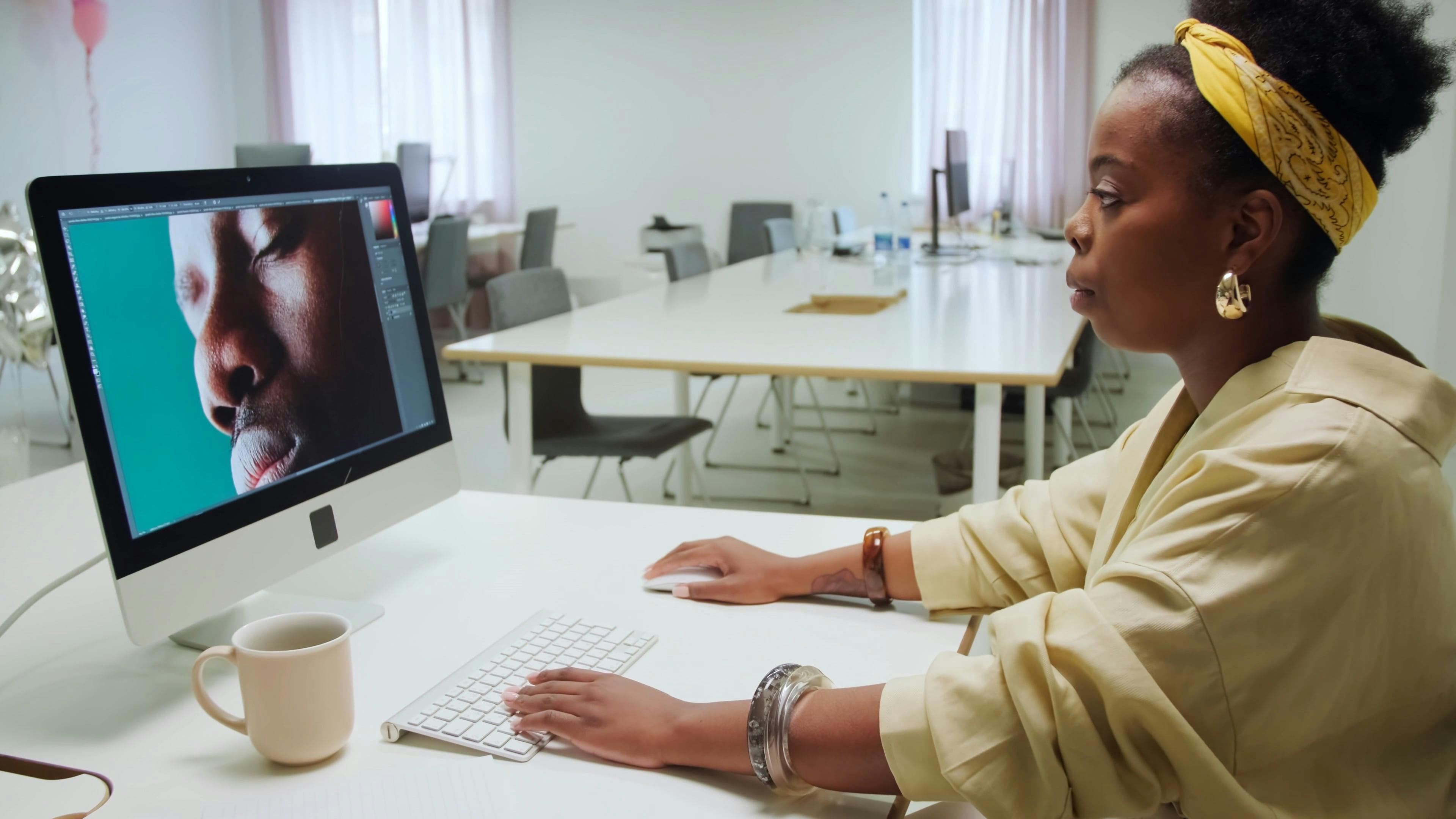 Person Editing A Video · Free Stock Video