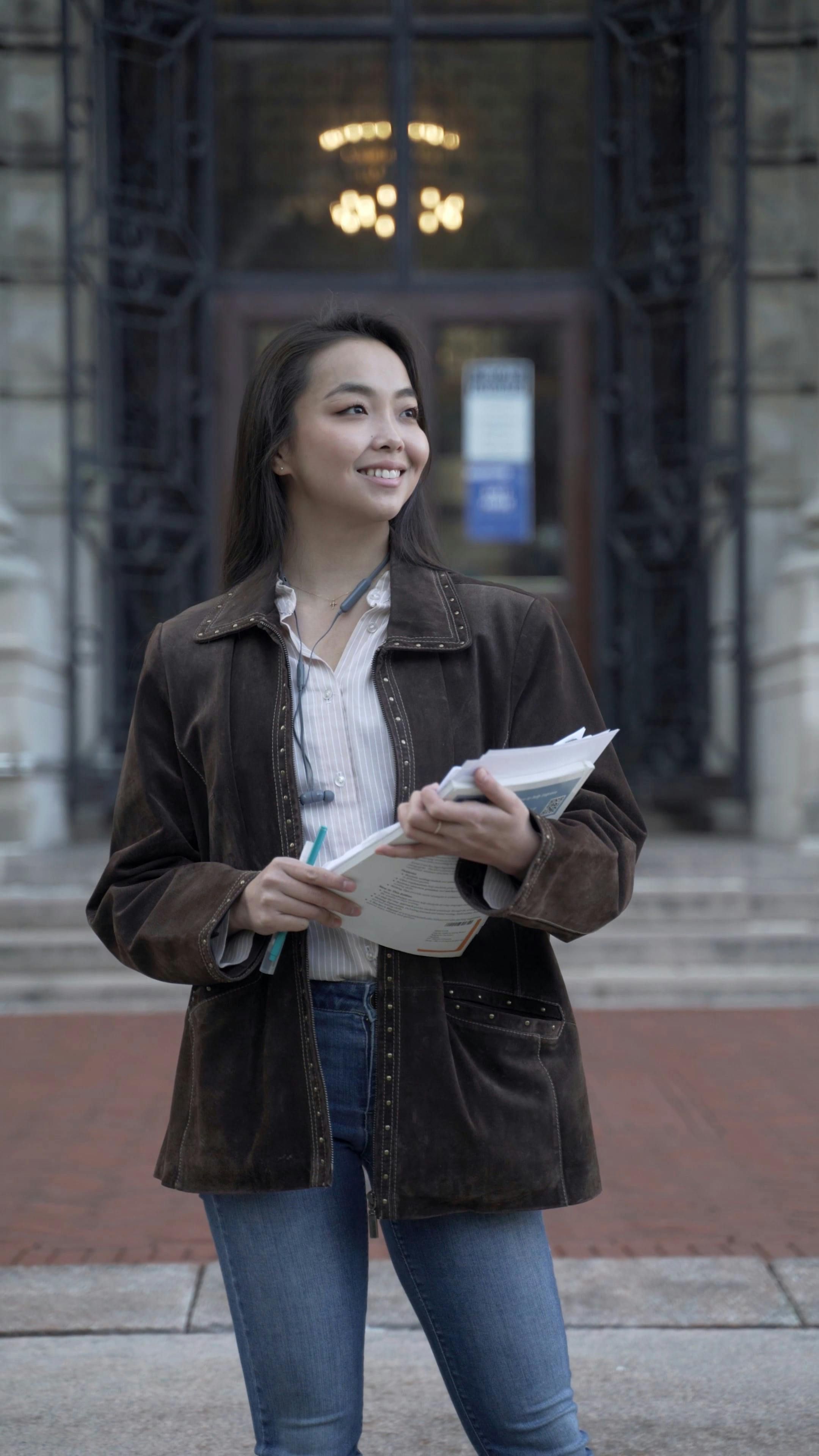 A Woman Carrying Papers Free Stock Video Footage, Royalty-Free 4K & HD ...