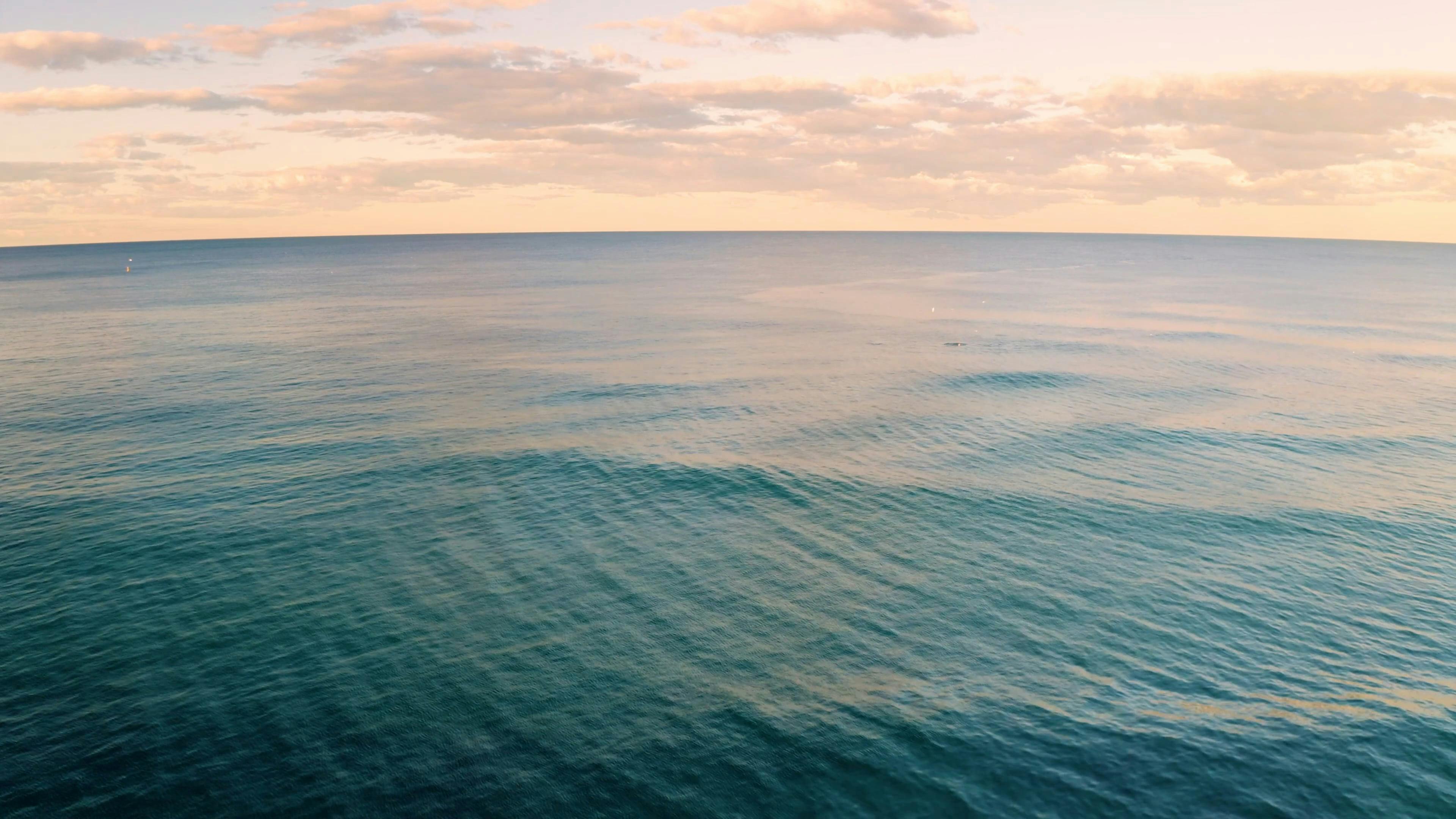 Drone Footage of the Ocean Free Stock Video Footage, Royalty-Free 4K ...