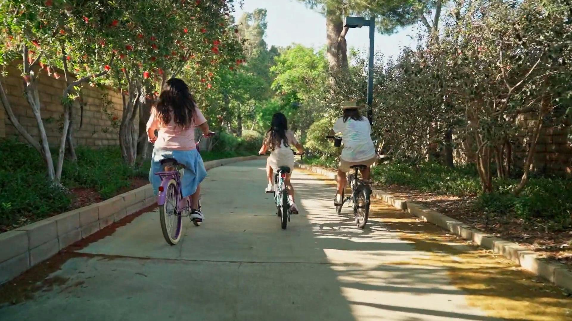 Family Biking Together Free Stock Video Footage, Royalty-Free 4K & HD ...