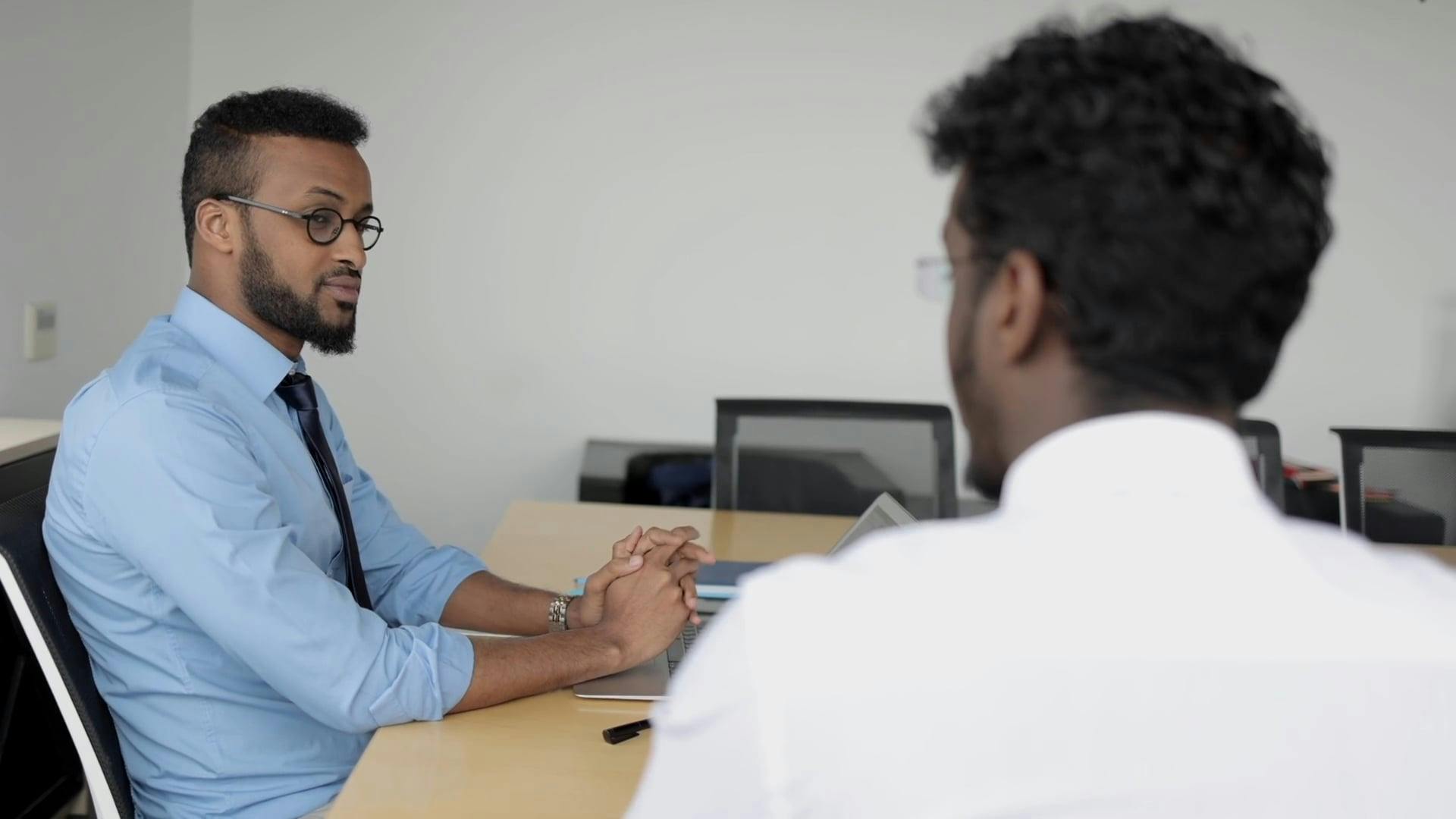 Colleagues Having a Conversation · Free Stock Video