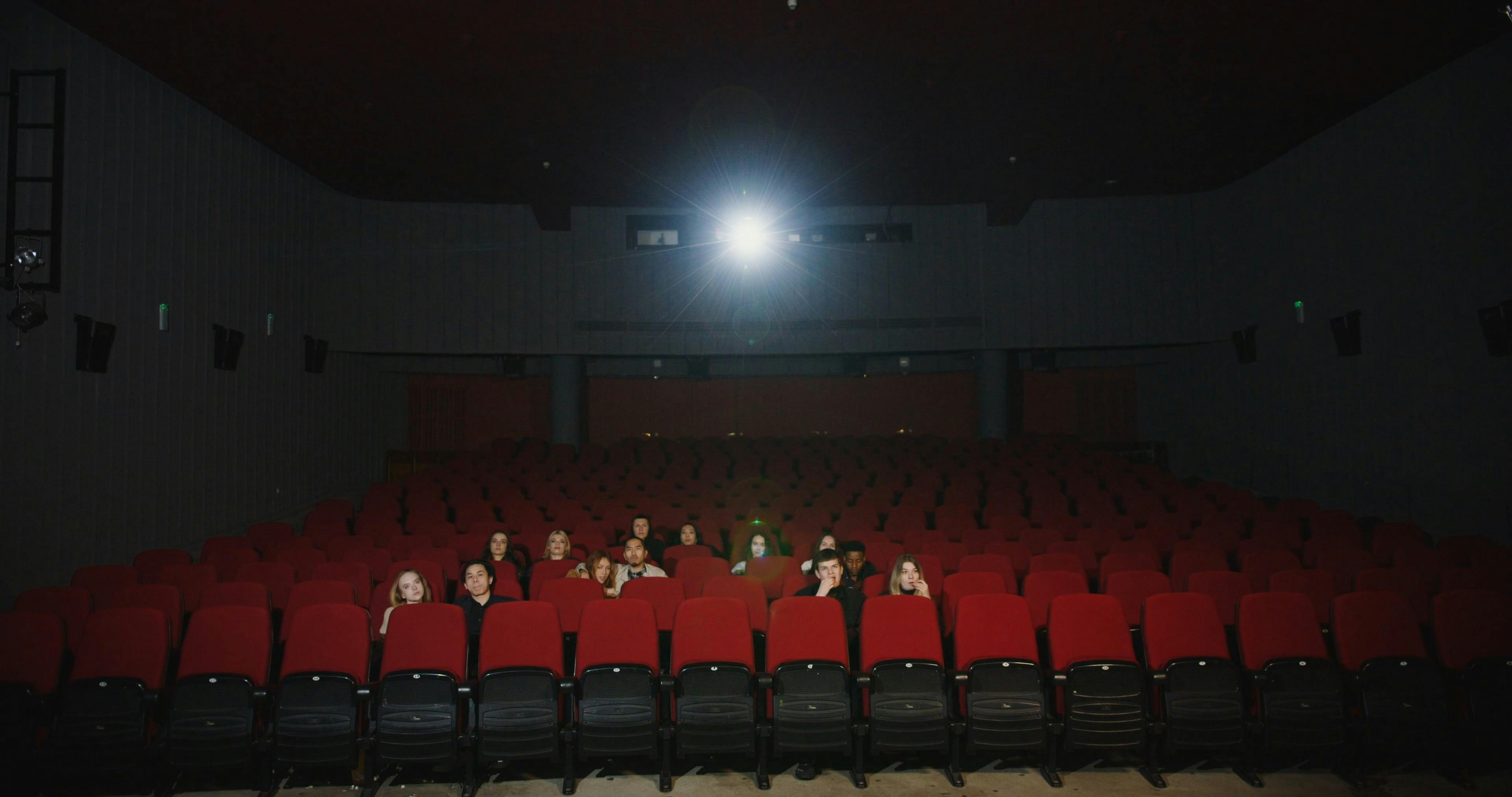 People Inside a Movie Theater Free Stock Video Footage, Royalty-Free 4K ...
