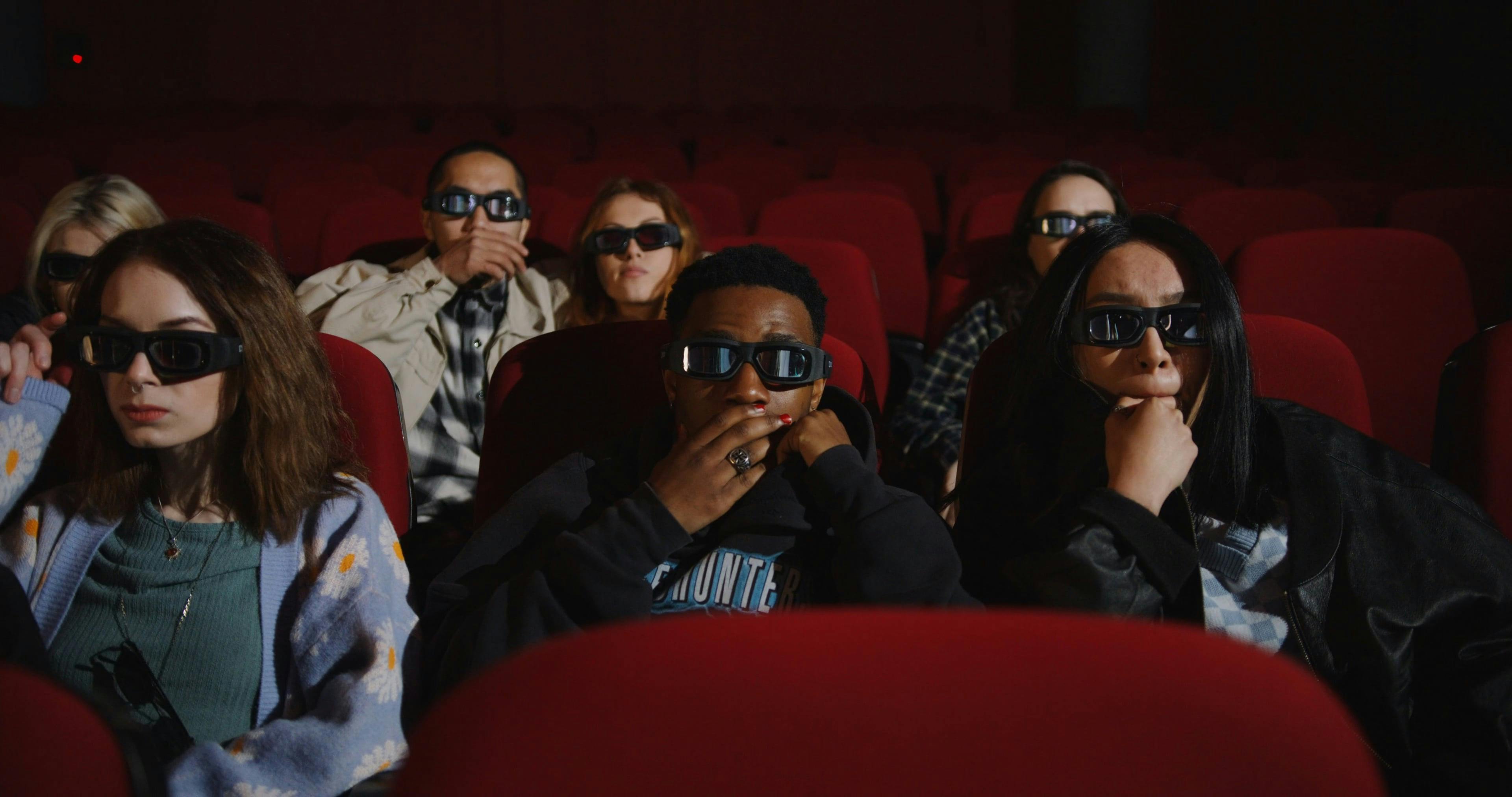 People Watching in Cinema Free Stock Video Footage, Royalty-Free 4K ...