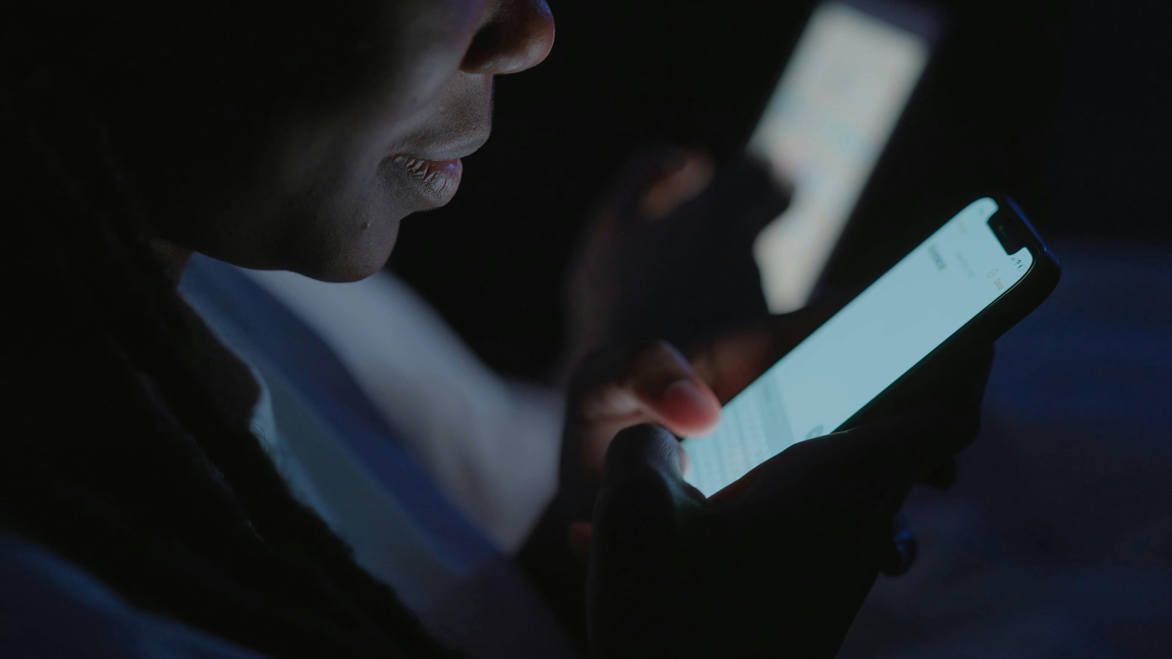 People Browsing on their Phone · Free Stock Video