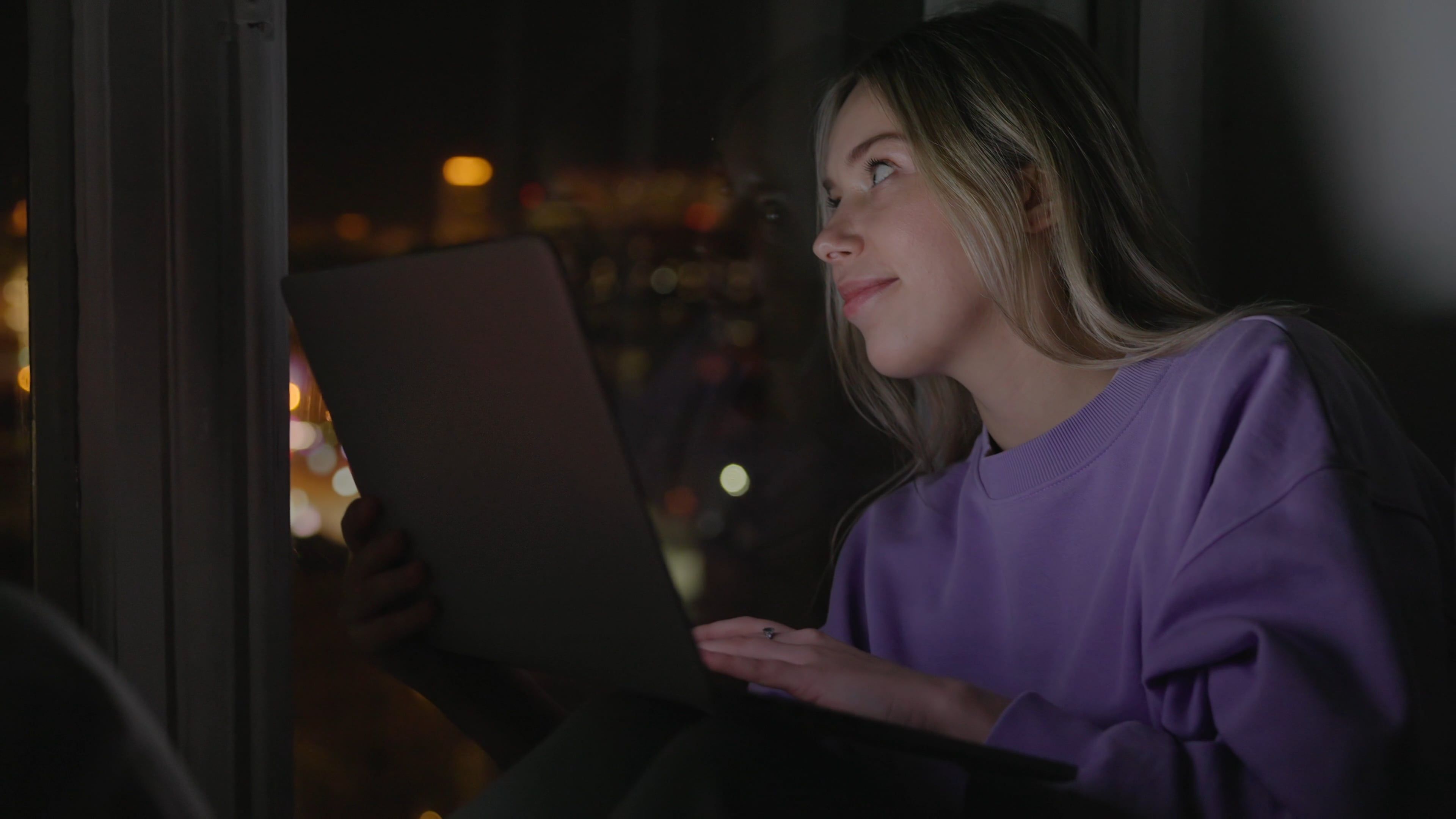 A Woman Using Laptop Free Stock Video Footage, Royalty-Free 4K & HD ...