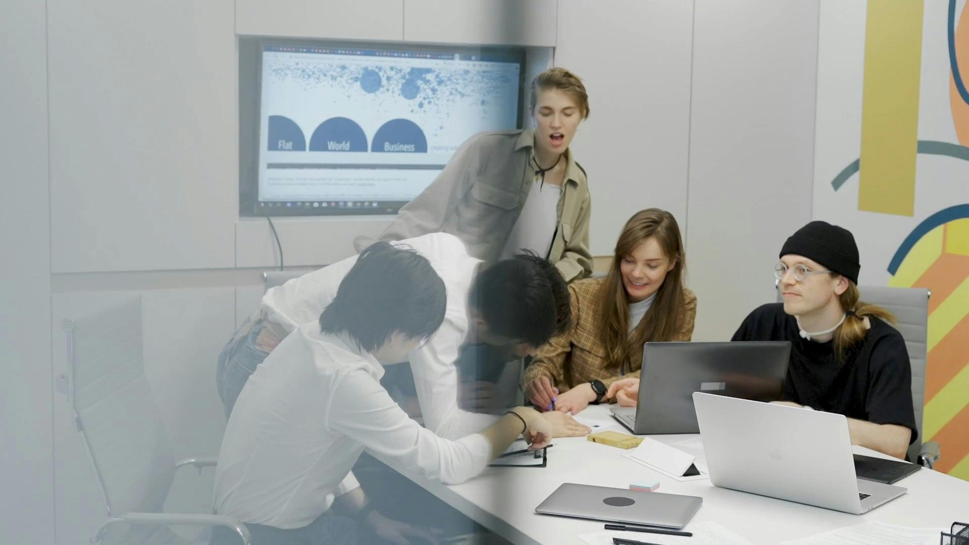 Office Team Talking while on the Table Free Stock Video Footage ...